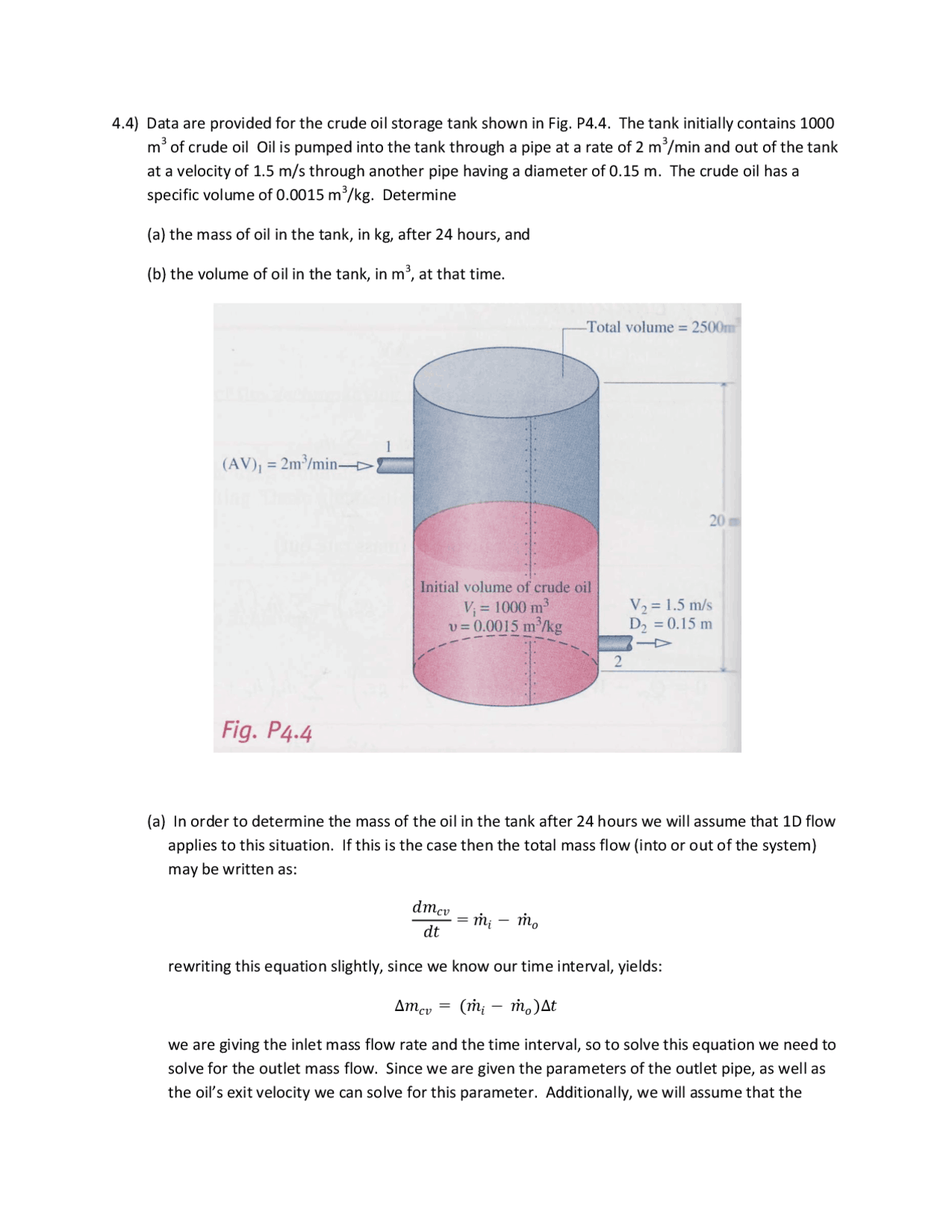 Assignment 5 on Applied Thermodynamics | M E 320 - Docsity
