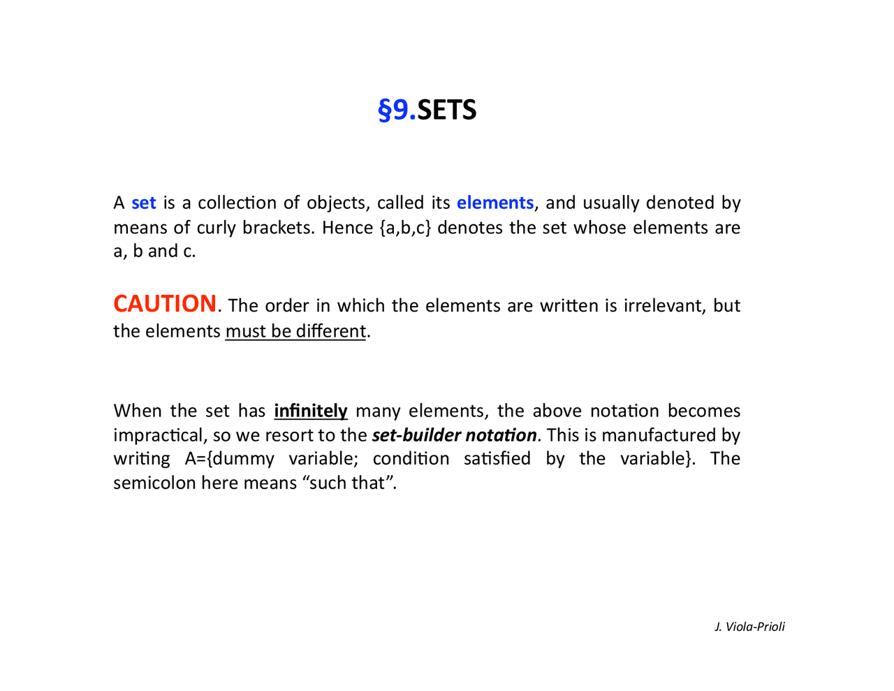 Sets Honors Discrete Mathematics Lecture Notes Mad 2104 Docsity