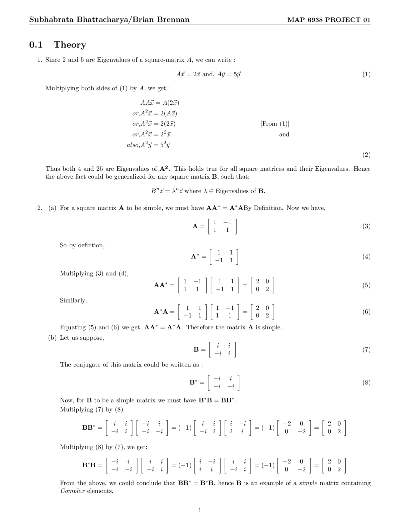 Project 1 Matlab Code For Face Recognition Map 6938 Docsity