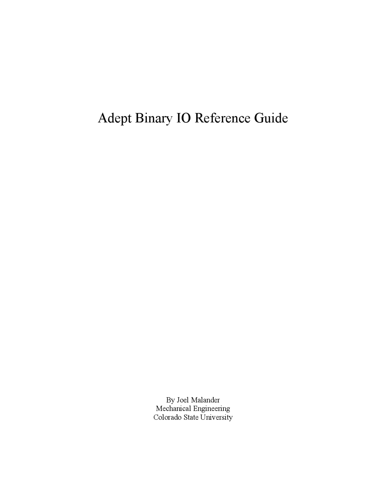 Binary IO Reference: Tips & Electrical Specs for SIO and DIO Modules ...
