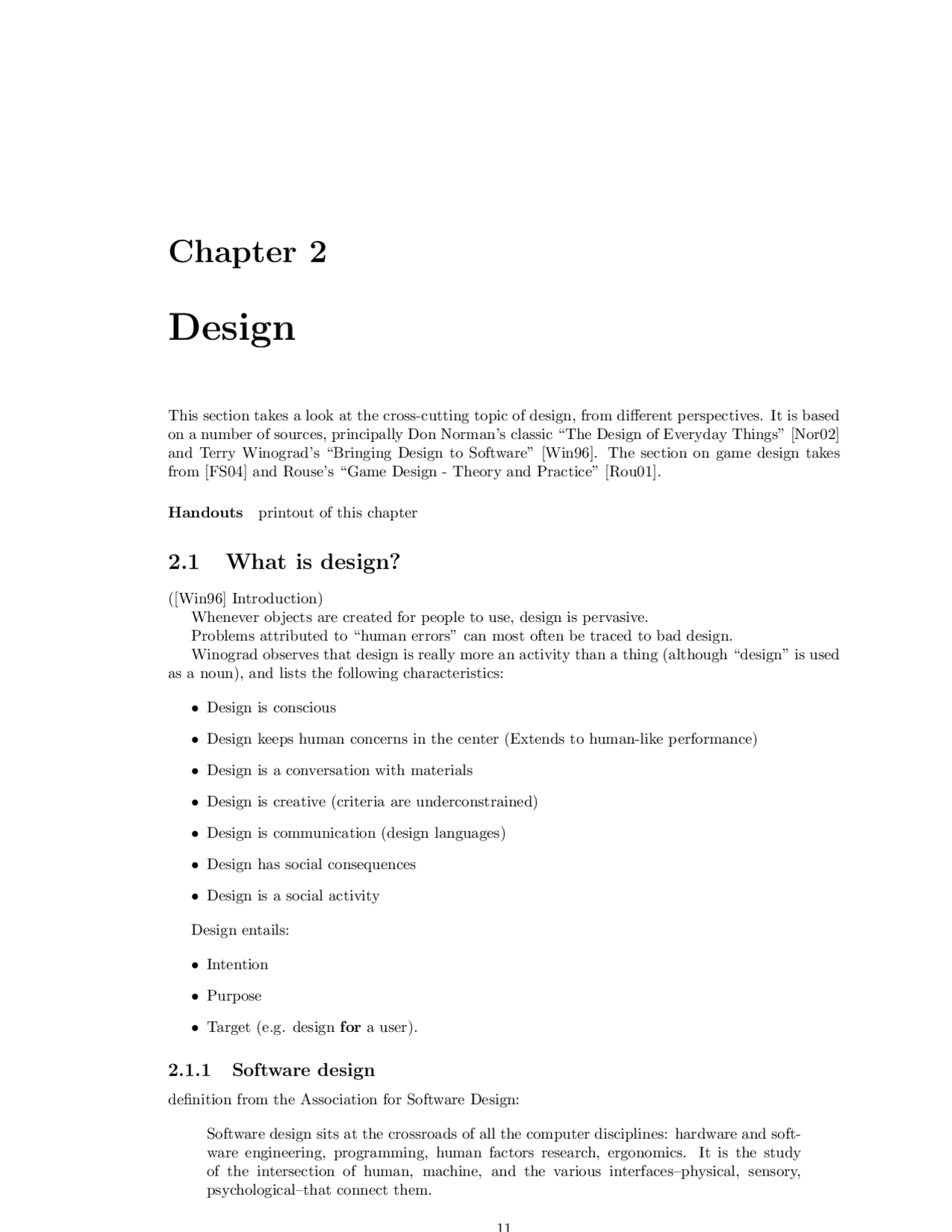 Introduction to Software Design and Its Principles | MS 201 - Docsity