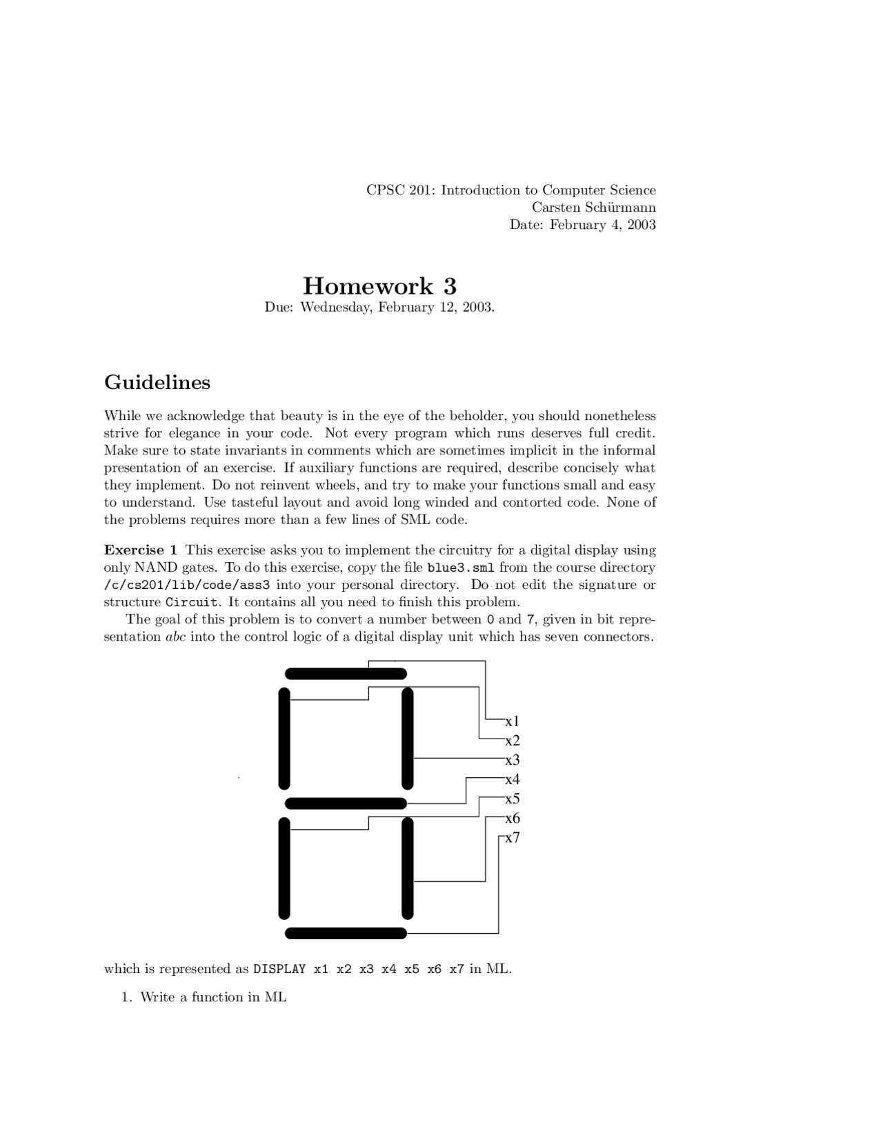 Solved Questions For Assignment 3 Introduction To Computer Science 5638