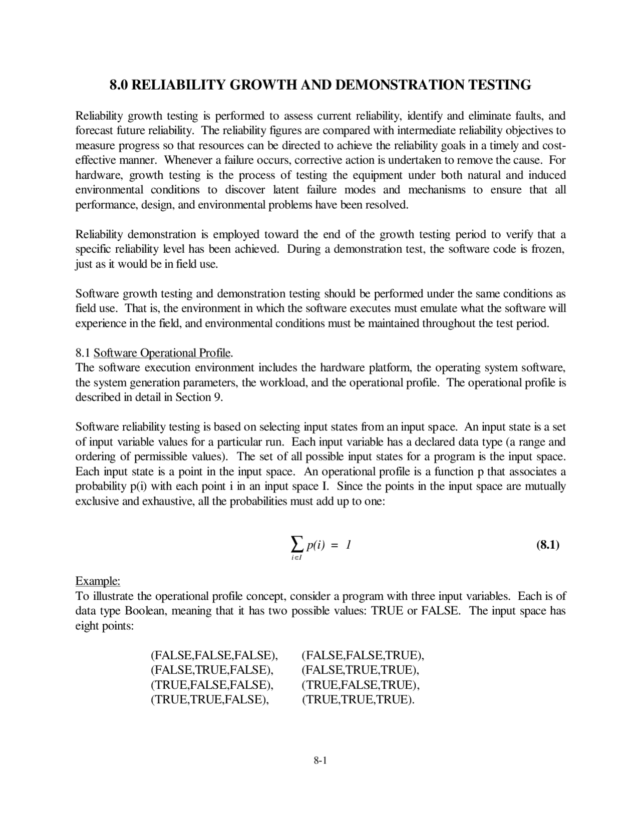 Reliability Growth And Demonstration Testing Cs 530 Docsity