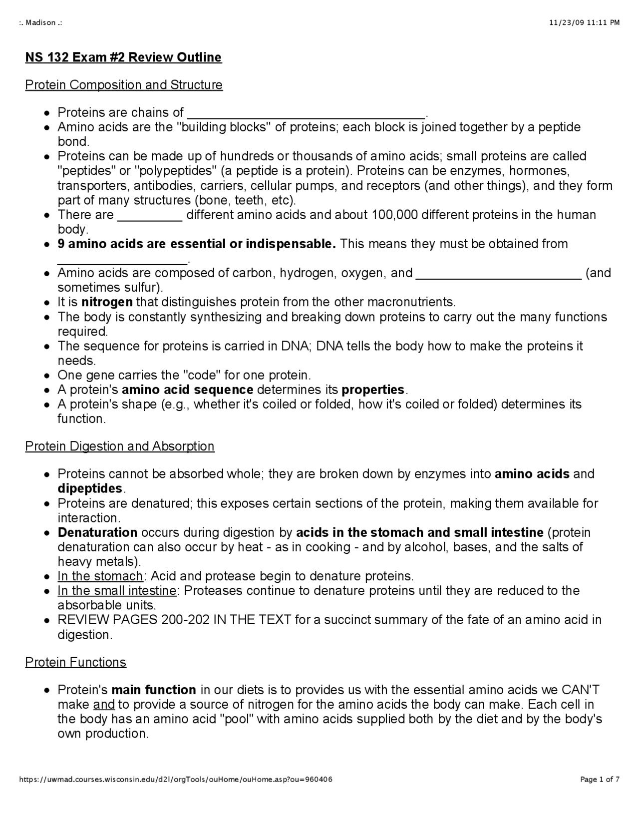 Exam 2 Review Outline Nutrition Today Nutr Sci 132 Docsity