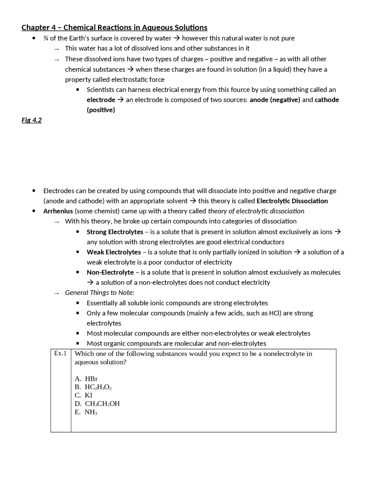 Chemical Reactions in Aqueous Solutions - General Chemistry | 160 161 ...