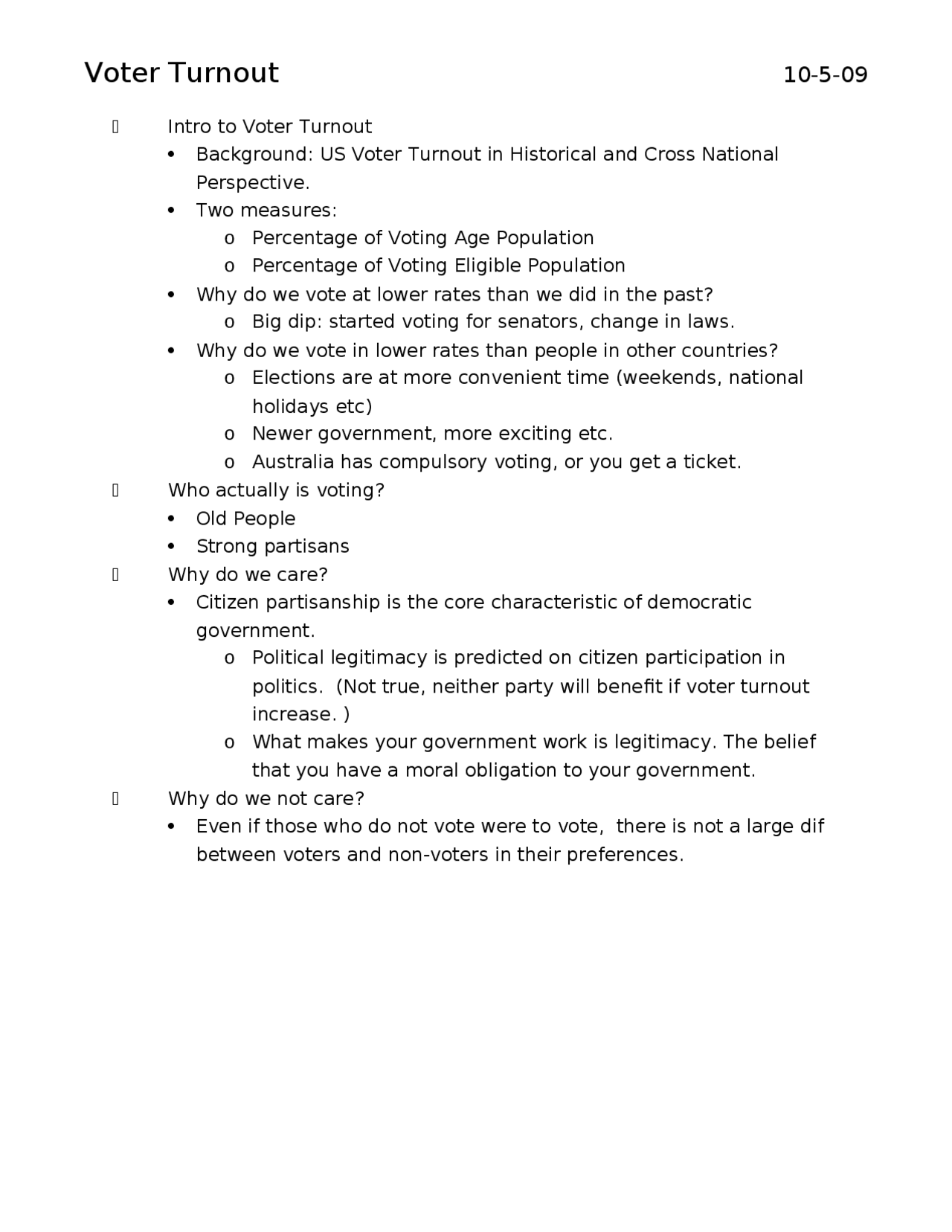 Understanding Voter Turnout: Factors Impacting US Participation - Prof ...