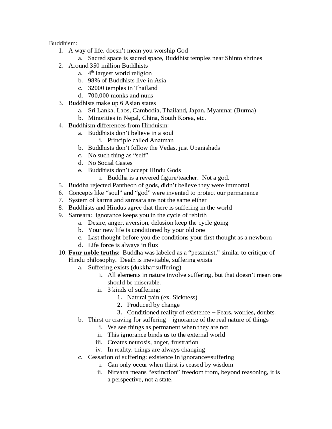 Buddhism: A Way of Life and the Fourth Largest Religion - Prof. Aaron ...