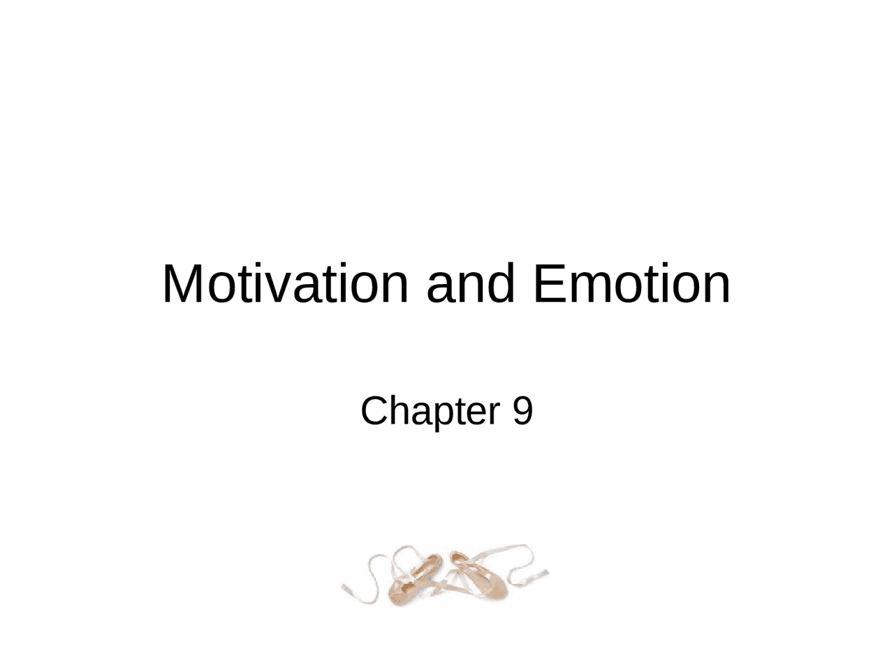 Lecture Slides On Motivation And Emotion Psy 101 Docsity