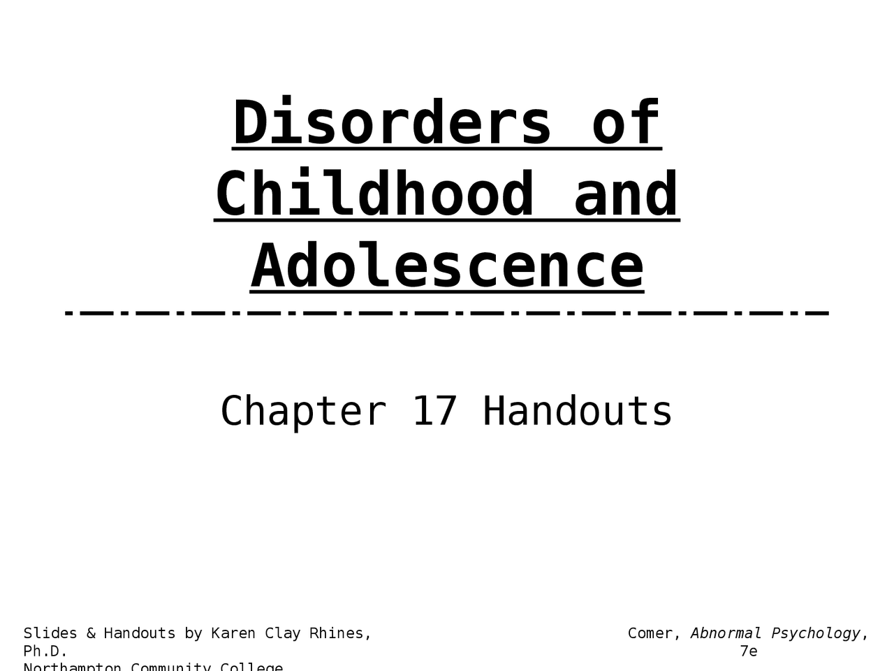 Childhood Anxiety and Mood Disorders: Comprehension and Treatment ...