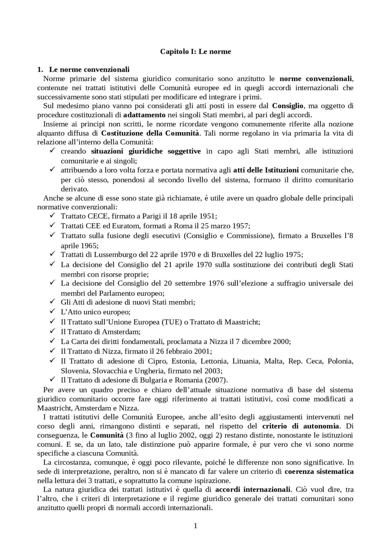 Riassunto Del Tesauro Cap 1 5 Docsity