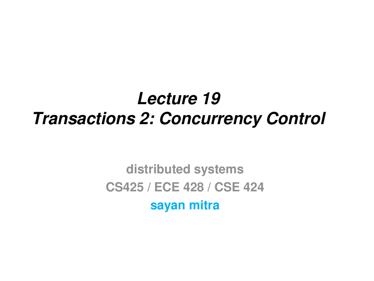 Nested Transactions And Concurrency Control In Distributed Systems 5053