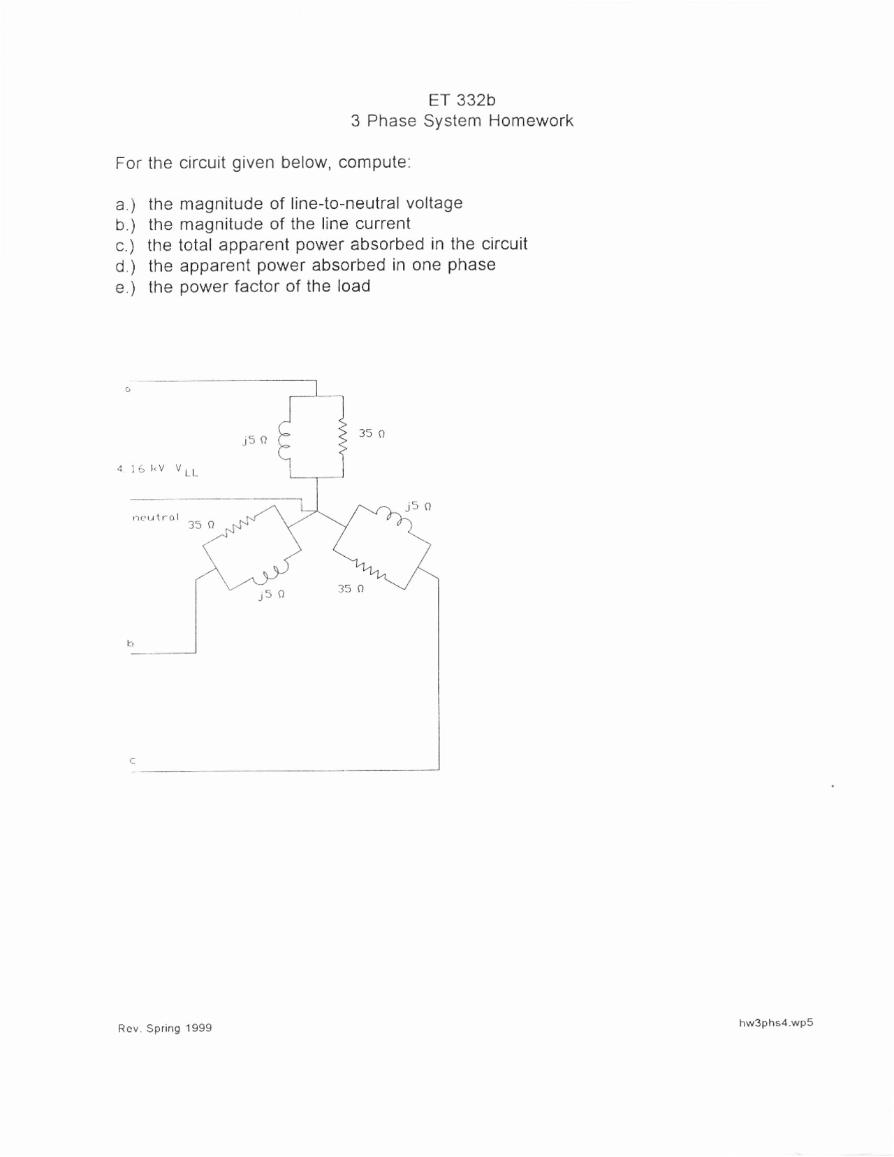 Homework 3 Questions Electromagnetic Principles And Development Et