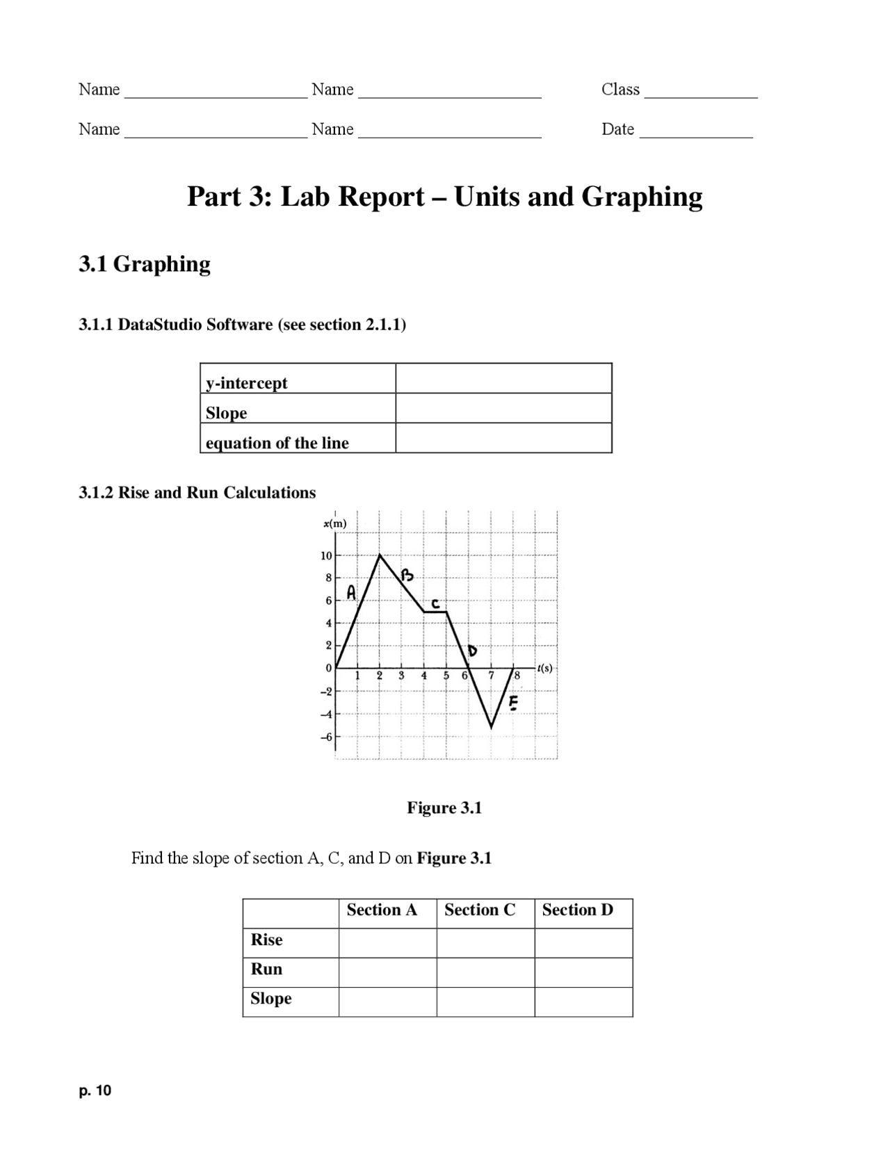 Lab Report Units And Graphing Introduction To Astronomy Ii Astr