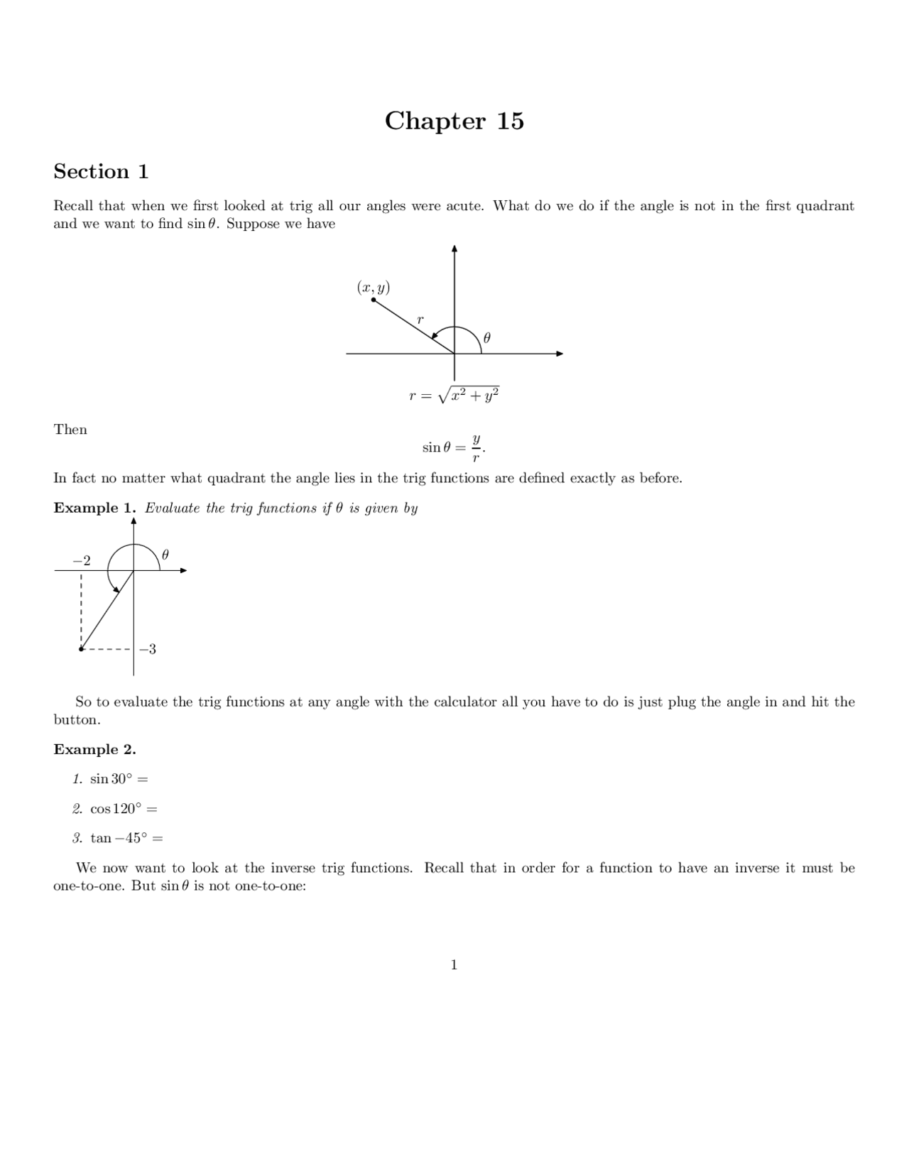 Solved Examples For Advanced Technical Mathematics I Ms 117 Docsity