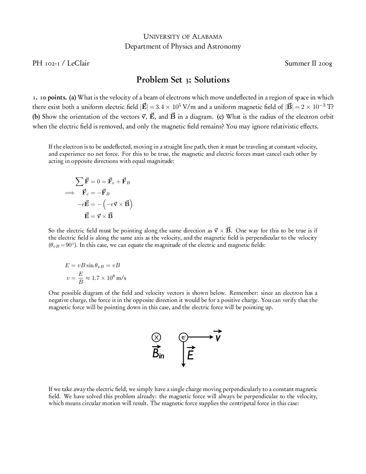 8 Solved Problems On Voltage Circuit Assignment 3 Ph 102 Docsity