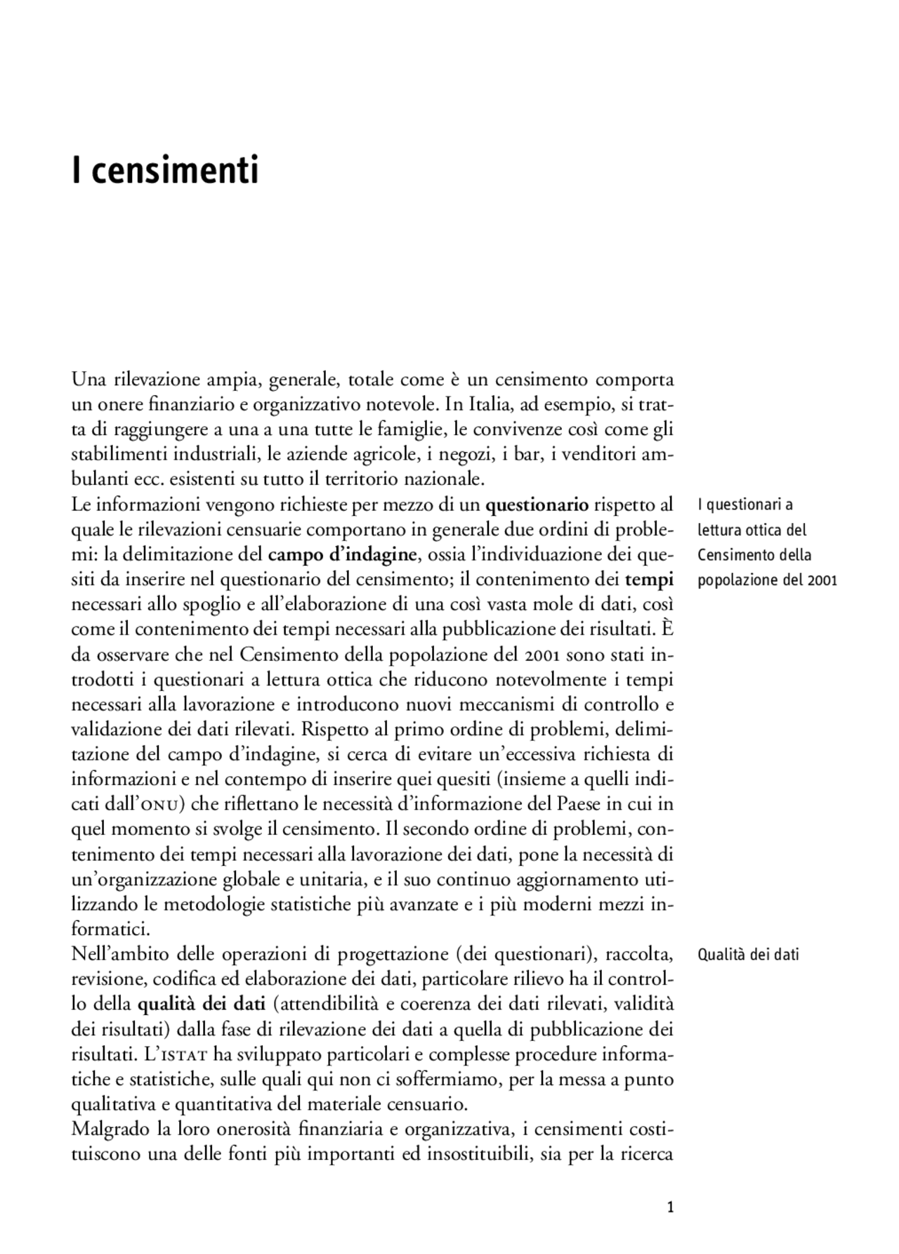 Appunti Di Statistica I Censimenti Docsity