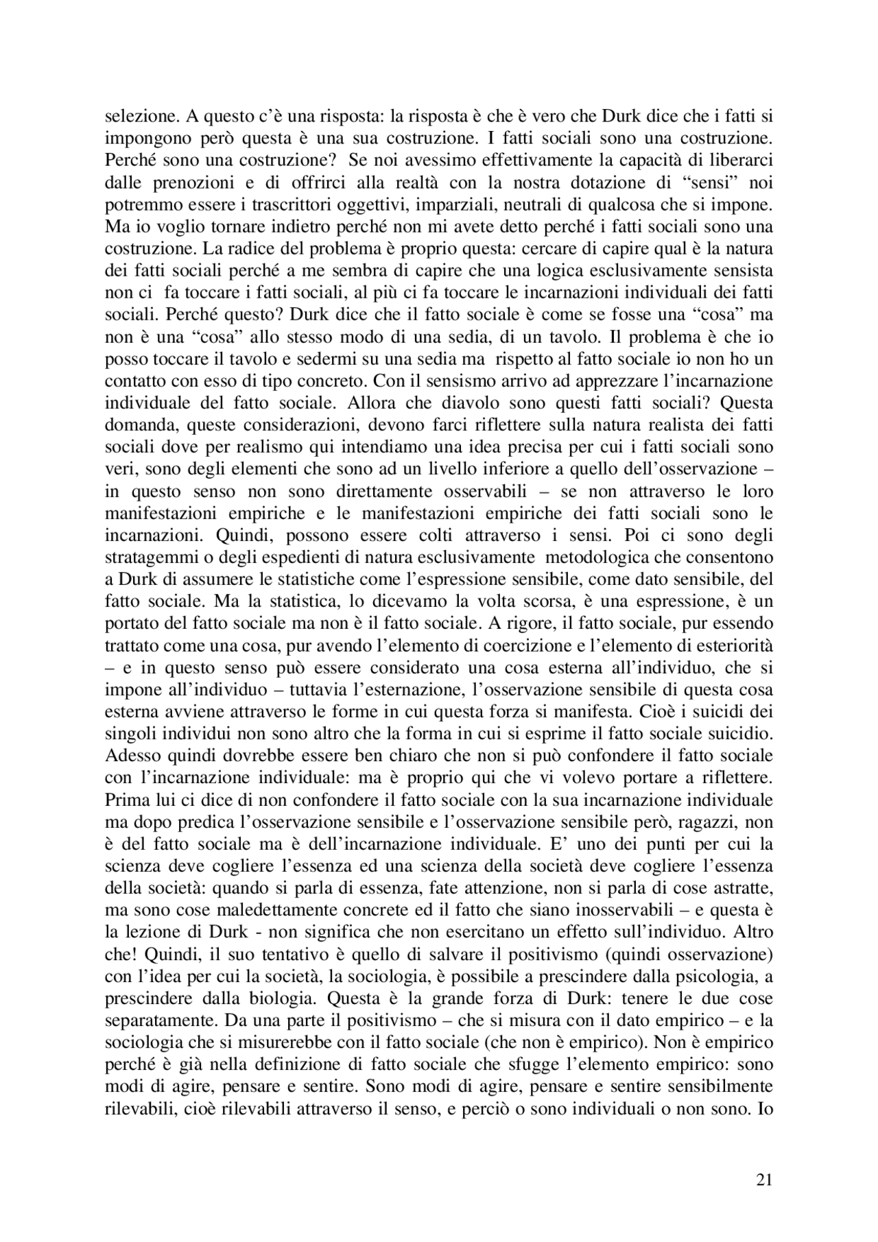 Metodologia Delle Scienze Sociali Appunti Volume 22 Docsity
