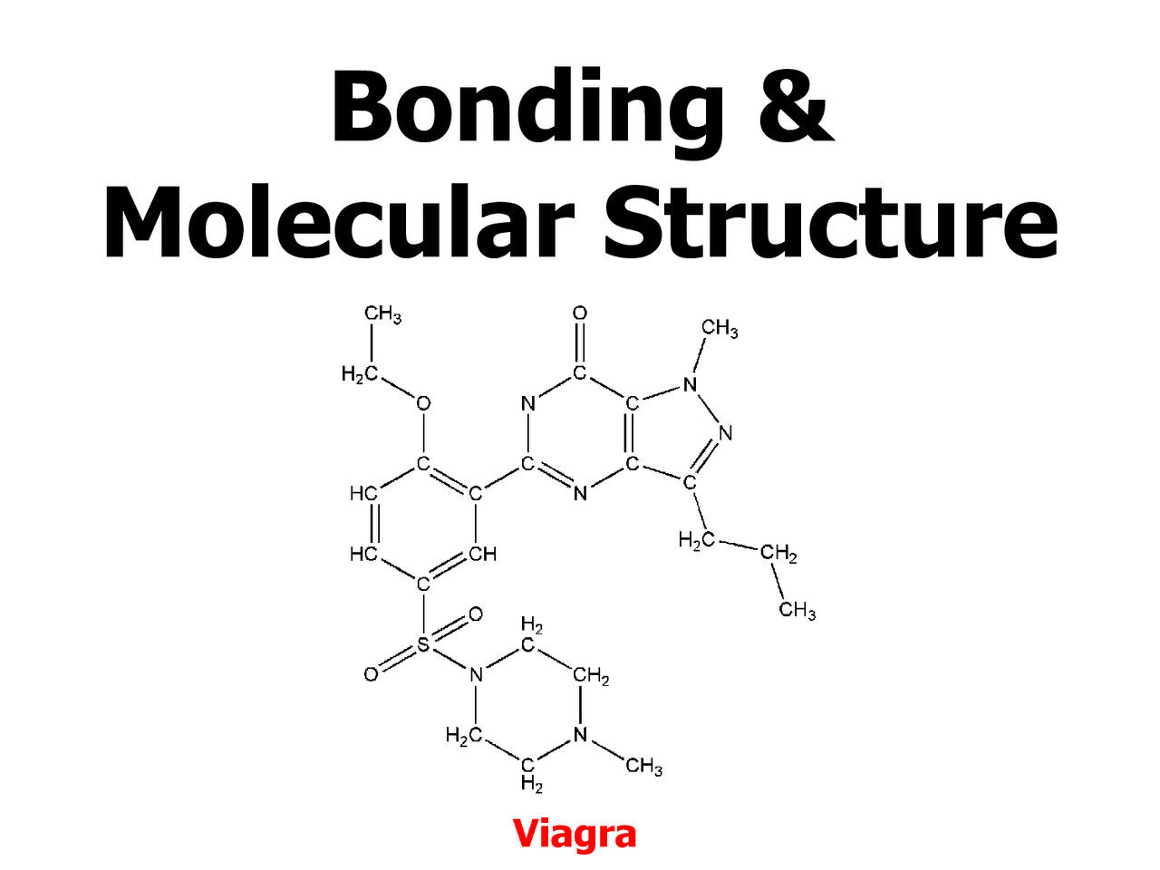 Bonding and Molecular Structure – Lecture Slides | CHEM 1307 - Docsity