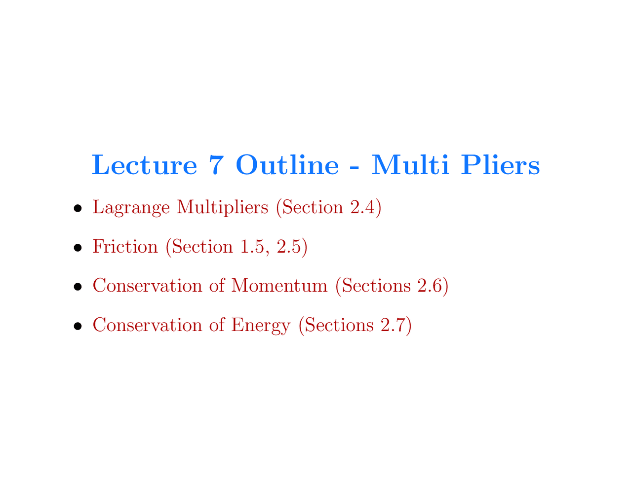 Conservation Of Momentum Lecture Slides Phys 608 Docsity