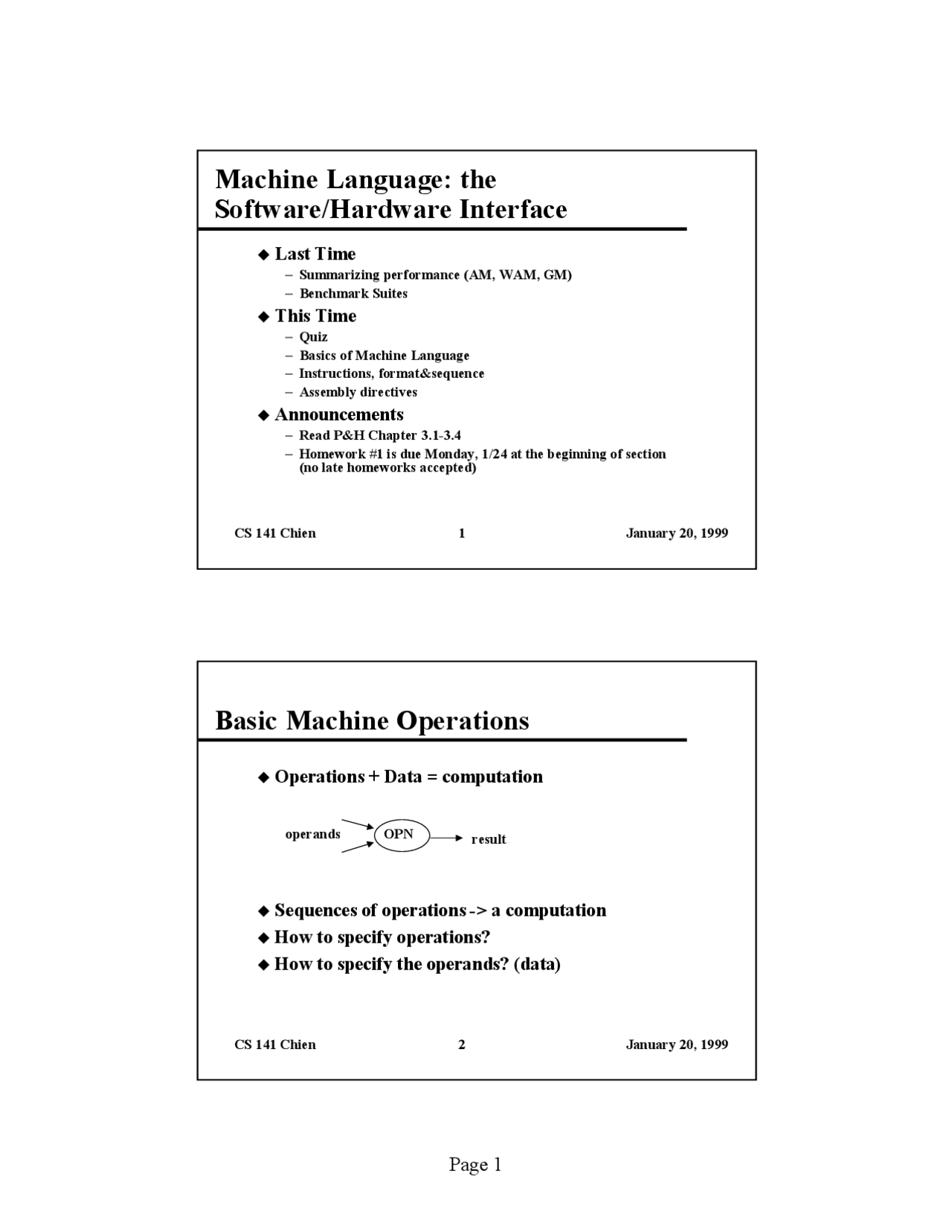 Machine Language Lecture Slides Socc 141 Docsity