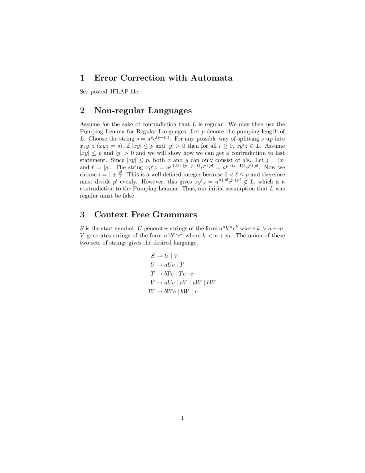Assignment 3 Introduction To Theory Of Computation Cse 105 Docsity 3111