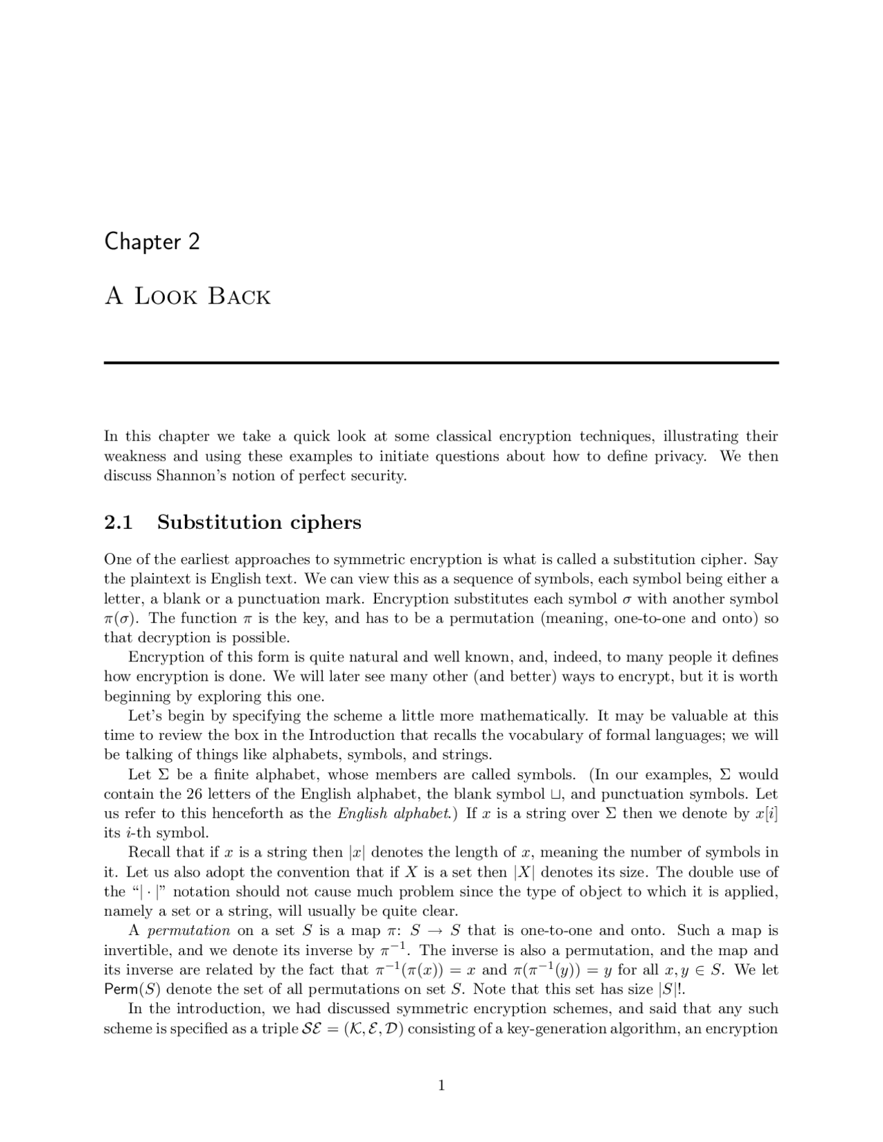 Lecture Notes On Substitution Ciphers Epidemiological Methods Soca