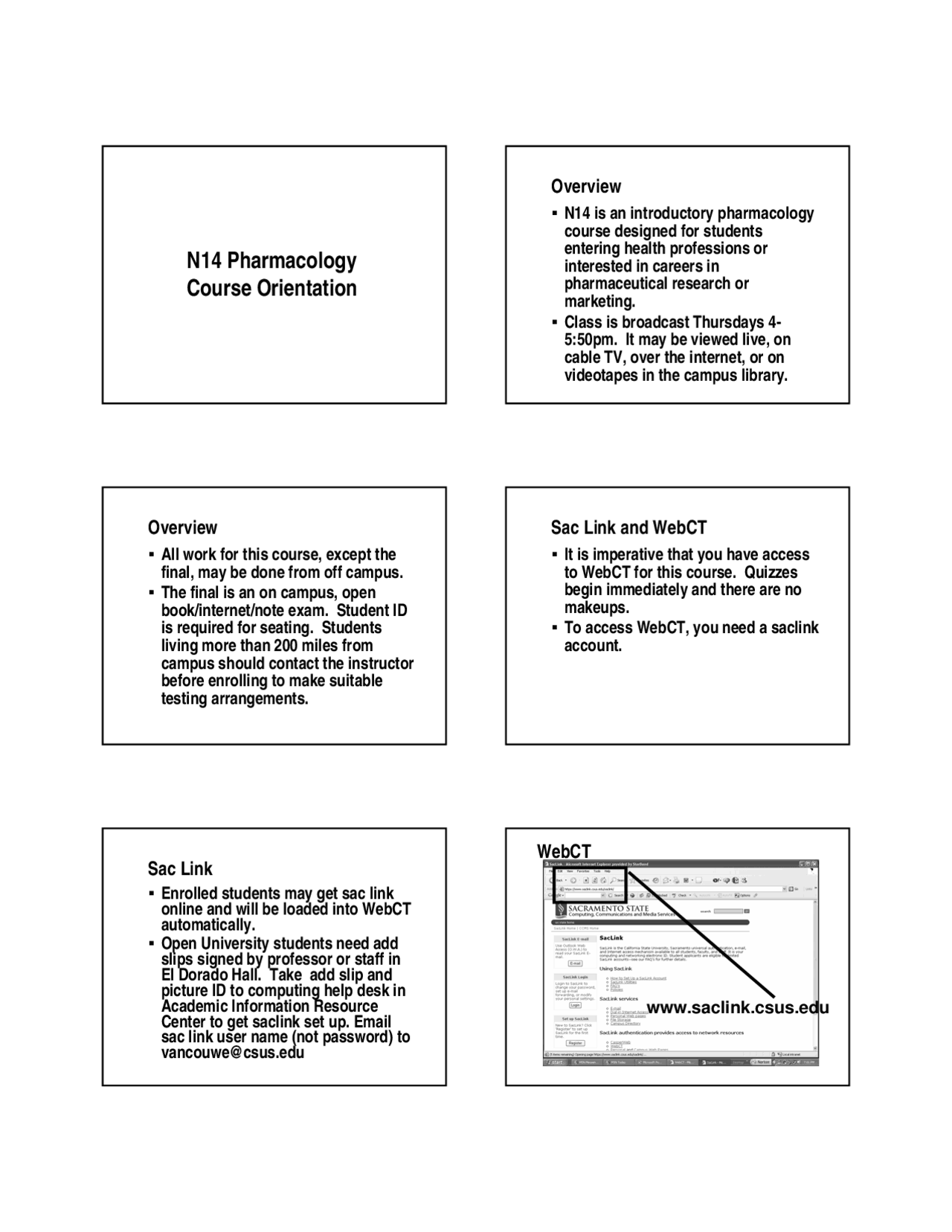 Pharmacology Course Orientation - Lecture Slides | NURS 014 - Docsity