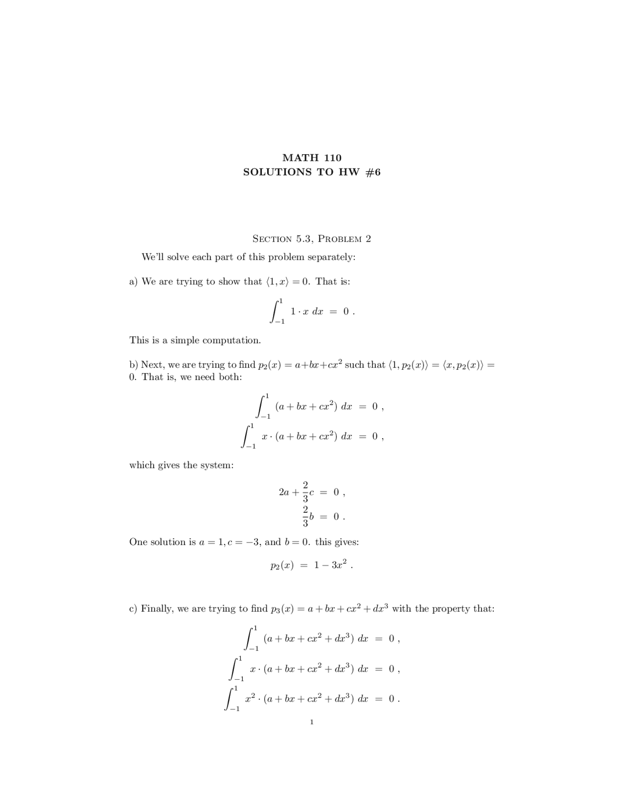 Introduction Partial Differential Equations Homework 6 Solutions