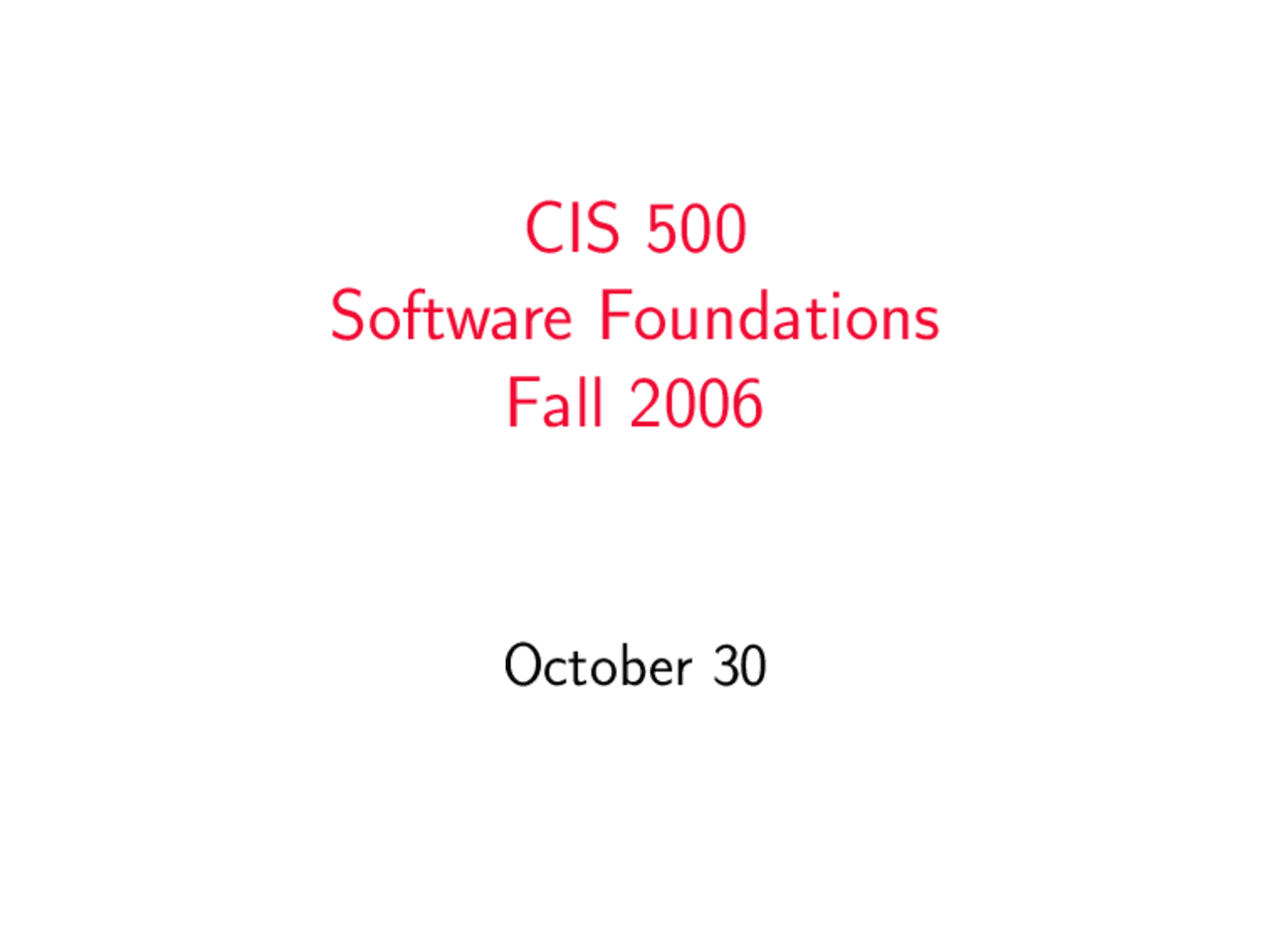 Subtyping Motivation Polymorphism Lecture Slides Cis 500 Docsity