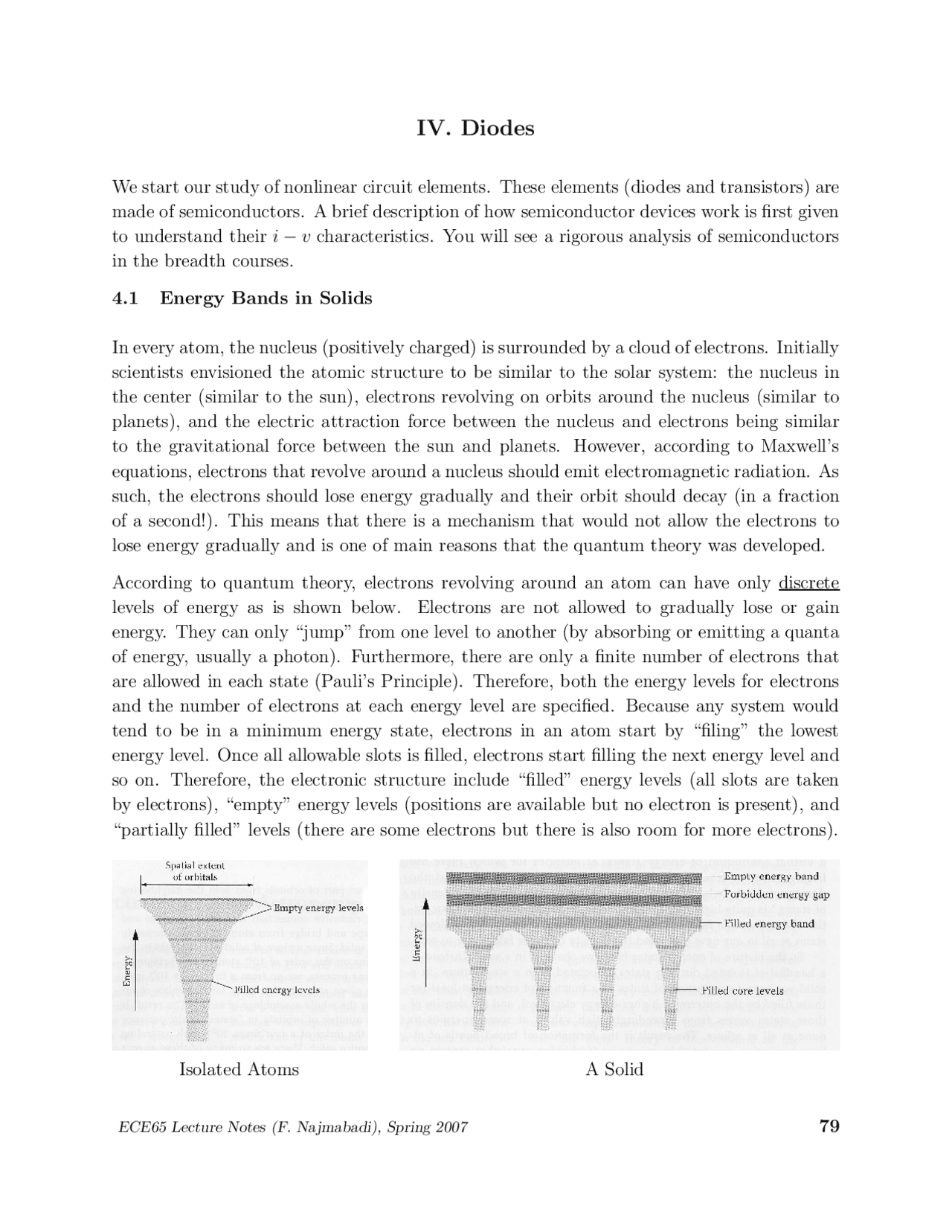 Diodes Components And Circuits Lab Lecture Notes Ece 65 Docsity