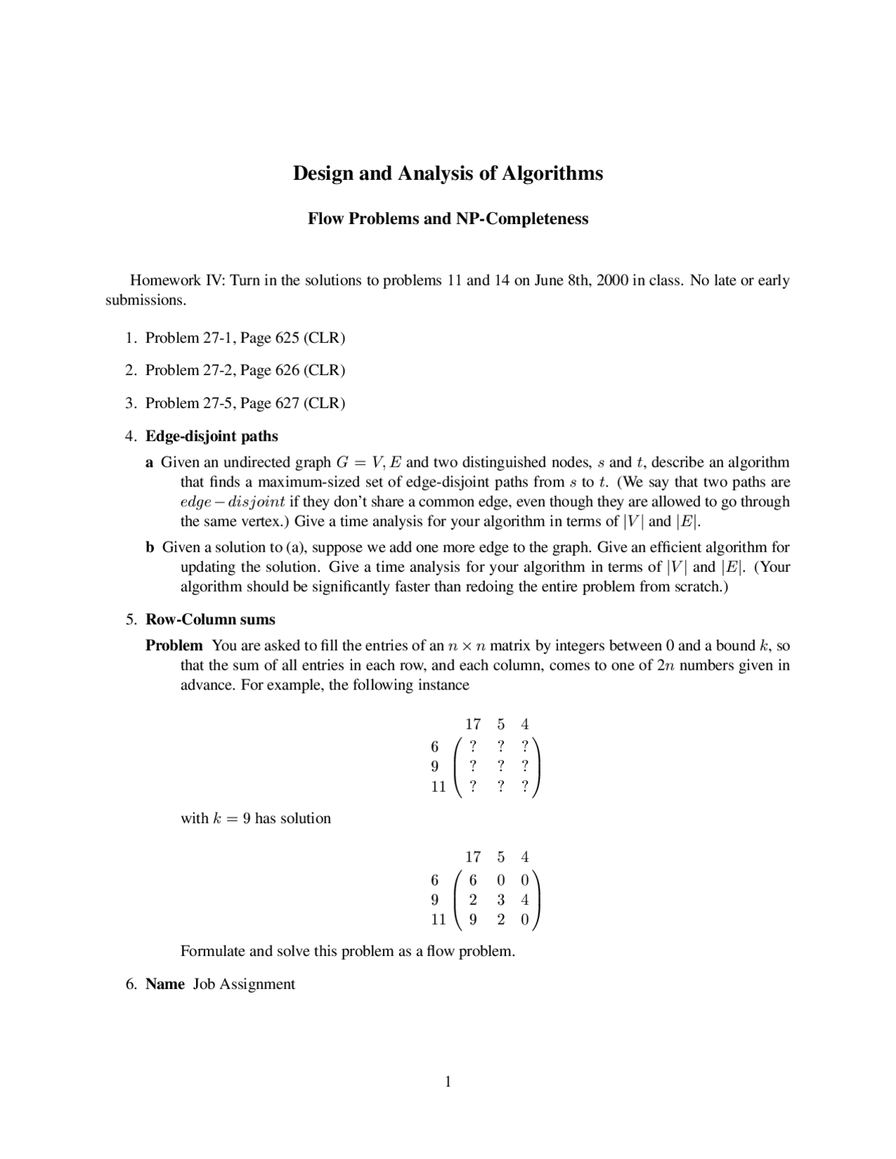 Algorithm Design And Analysis Solved Assignment Cse 202 Docsity 5582