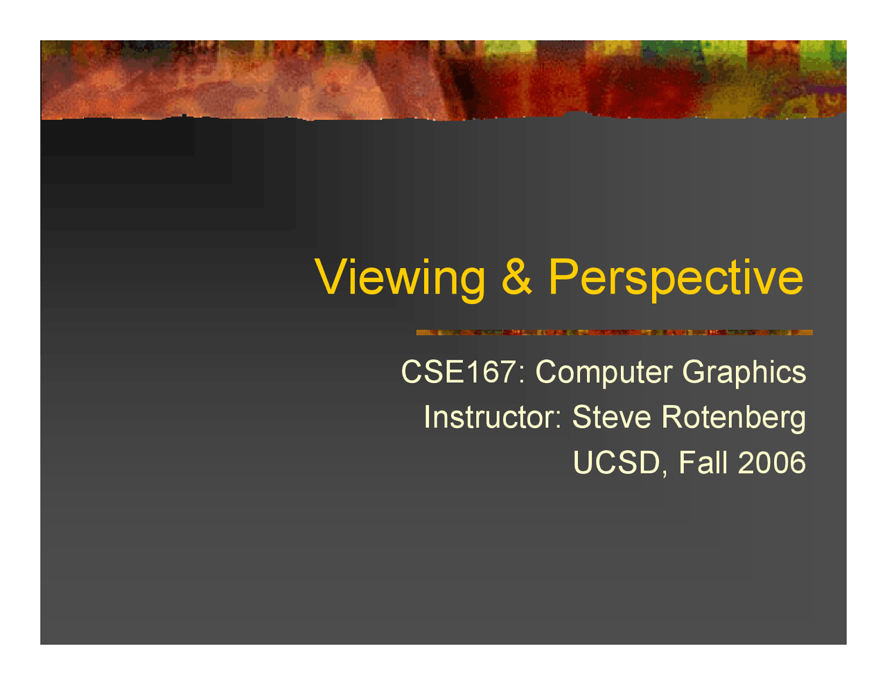 3D Transformations and View Projections in Computer Graphics | Study ...