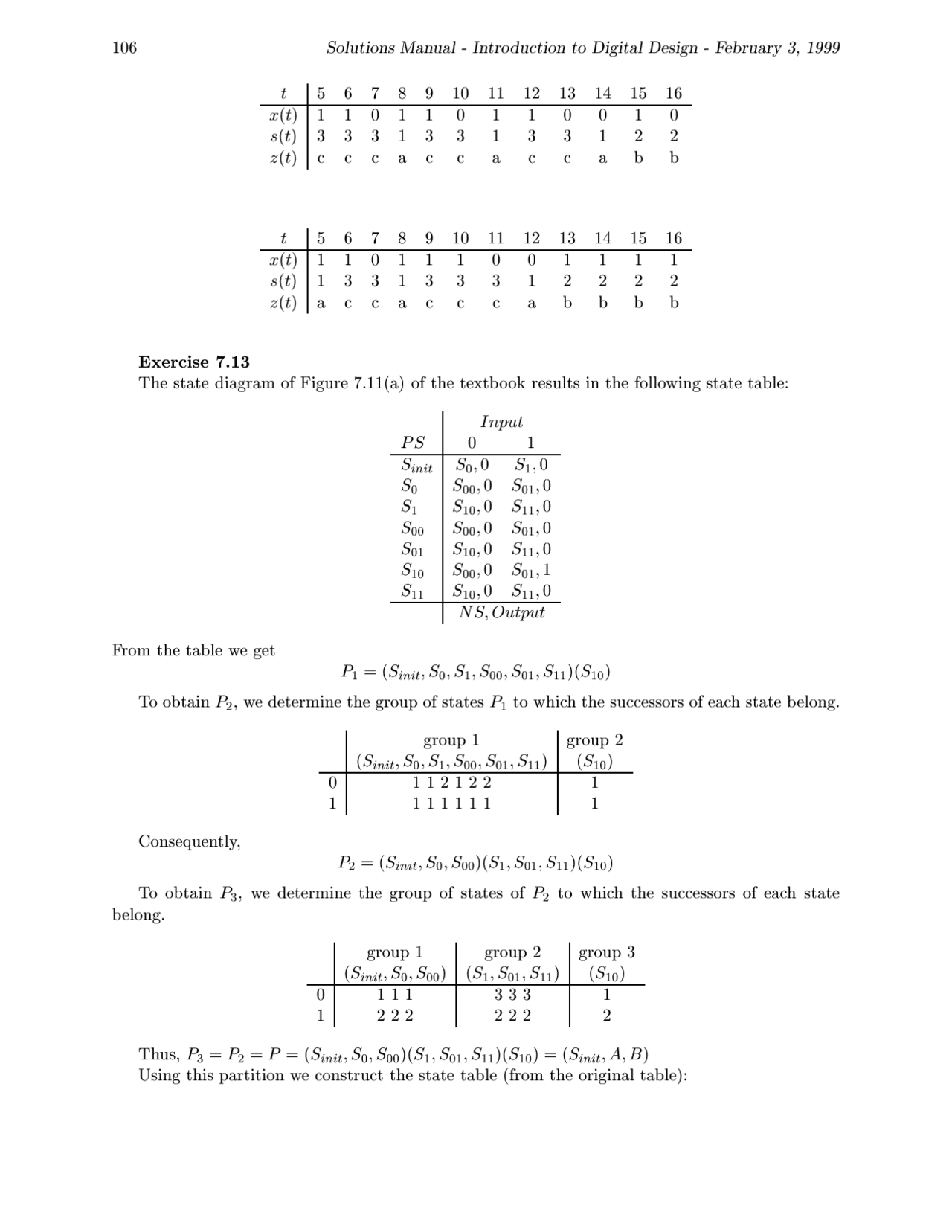 Introduction To Digital Design Solutions Manual Cse 140 Docsity