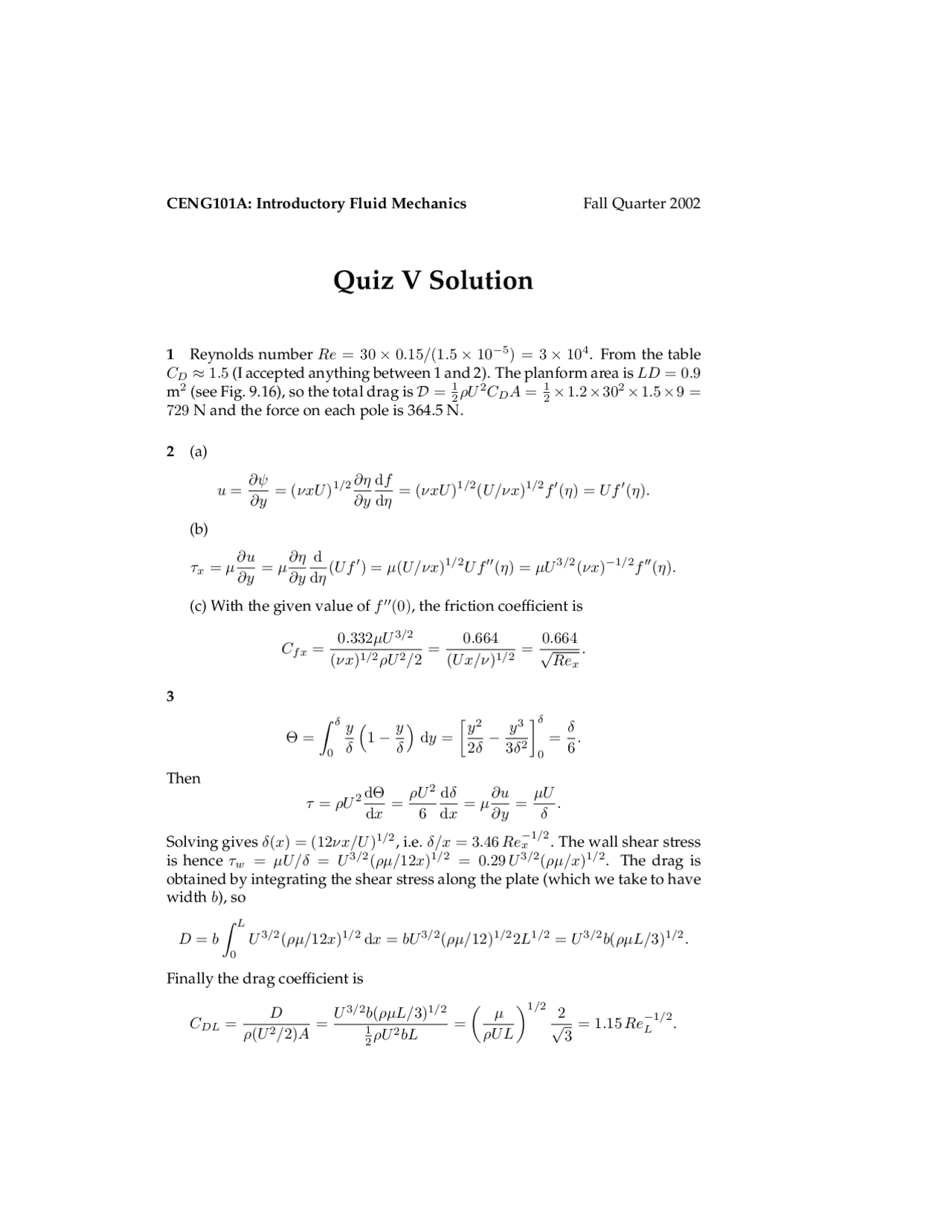 4 Solved Questions On Shear Stress Quiz 5 Ceng 101a Docsity