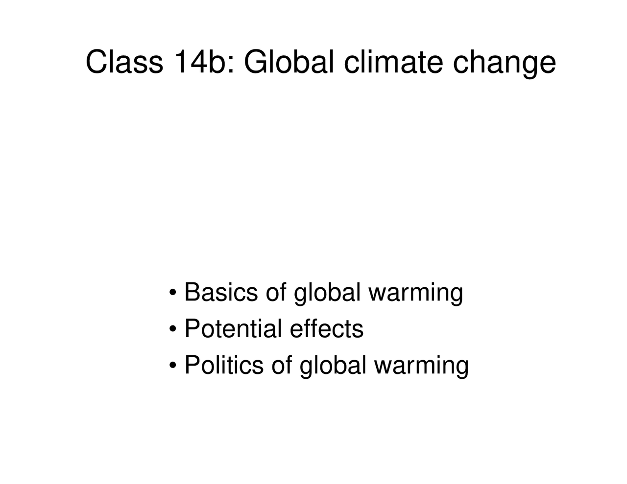 Notes on Global Climate Change - Themes in World Geography | GEOG 100 ...