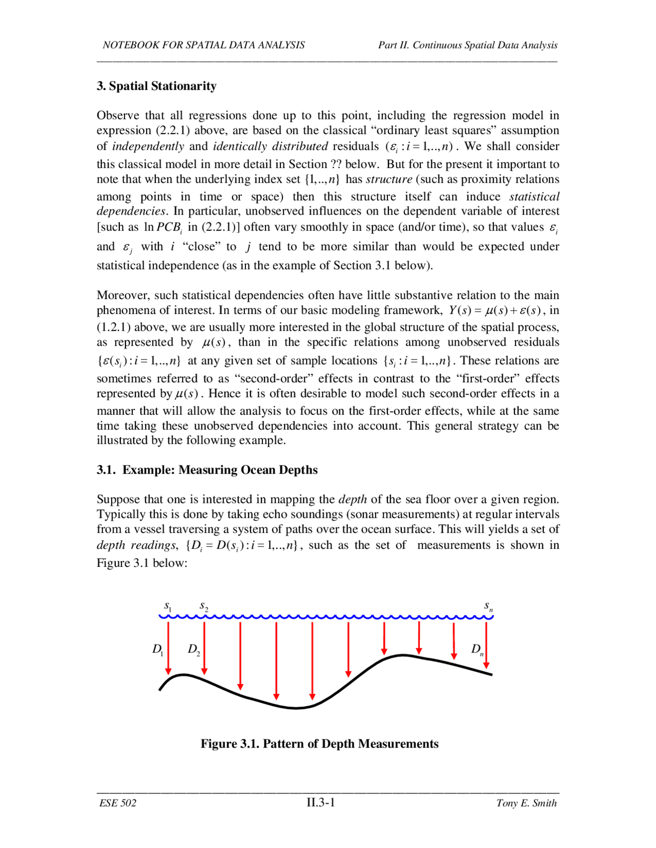 Continuous Spatial Data Analysis Lecture Notes Ese 502 Docsity