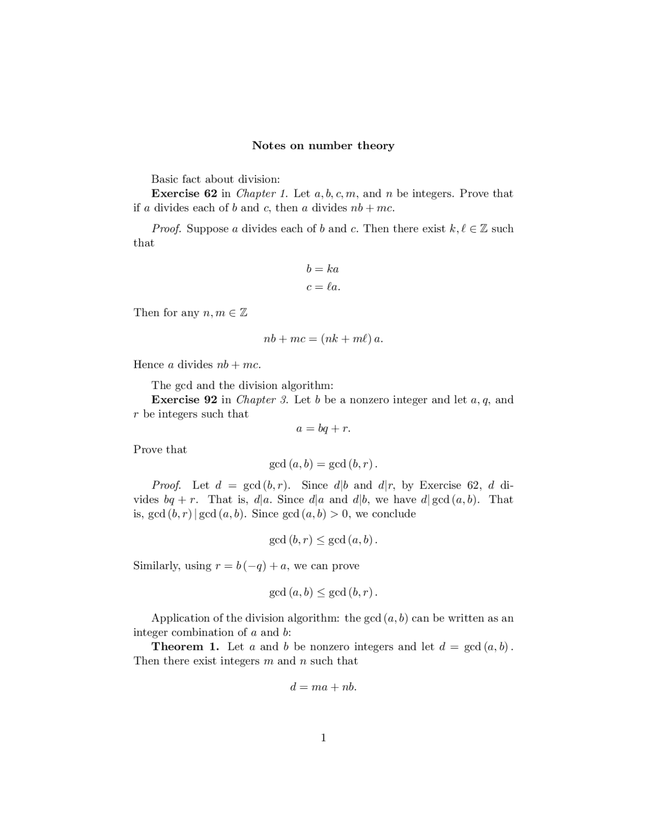Notes On Number Theory Analysis Of Sociological Data Soca 109 Docsity