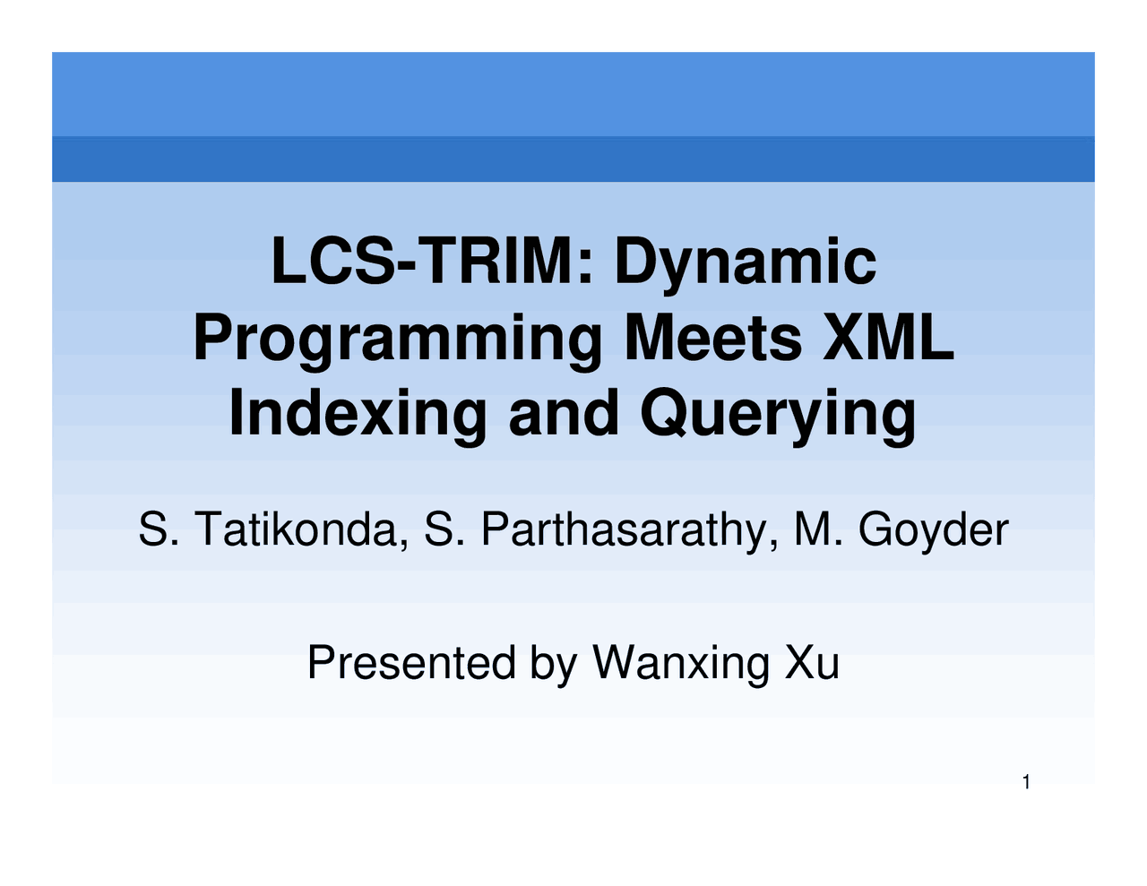 Dynamic Programming/Indexing and Querying - Handout | CS 260 - Docsity
