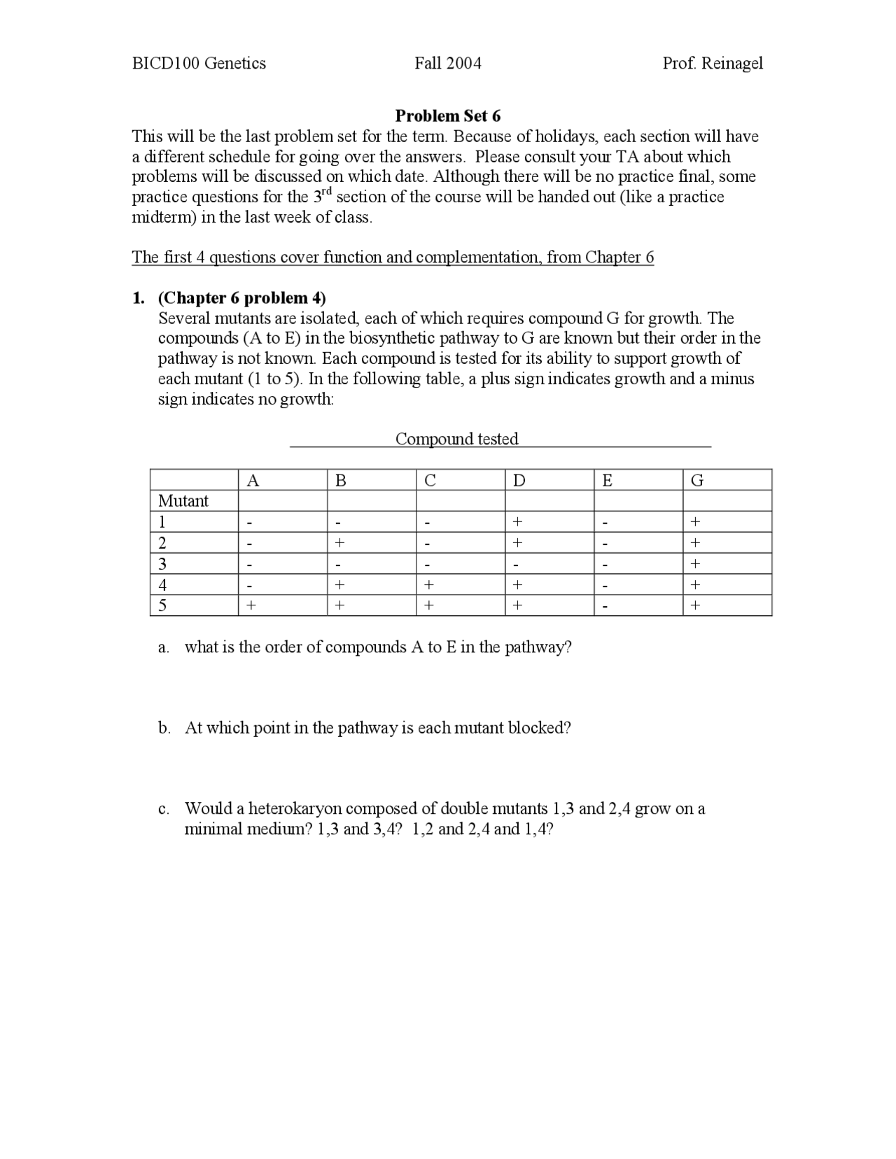 Classical Sociological Theory Problem Set 6 Soca 100 Docsity