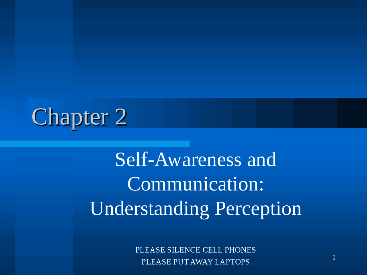 Self Awareness and Communication: Understanding Perception | COMM 1310 ...