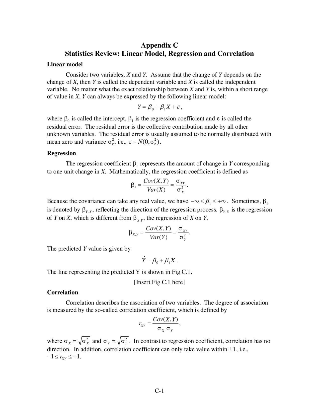 Linear Model Regression And Correlation Statistics Review Bpsc 148