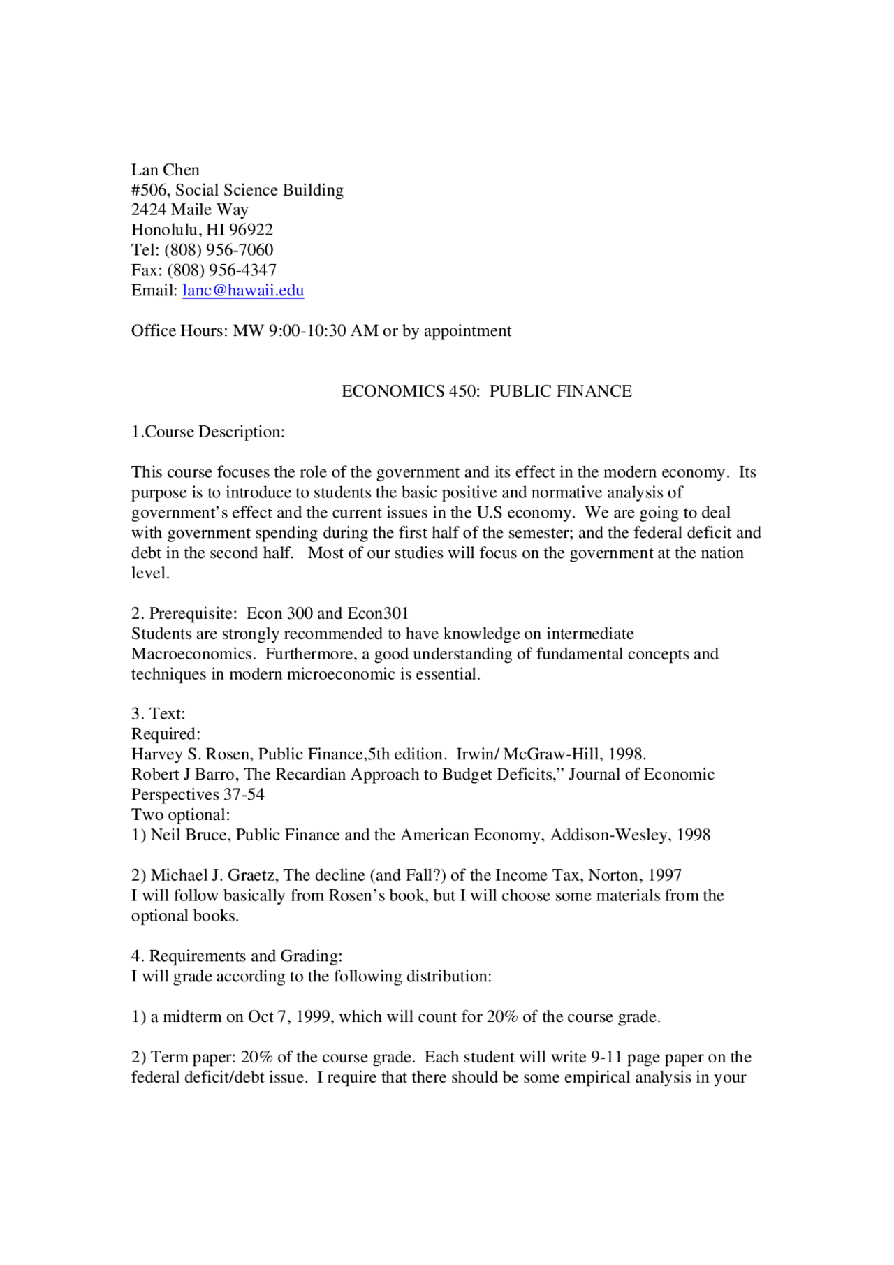 Social Science Building Intermediate Macroeconomics Theory Econ 300
