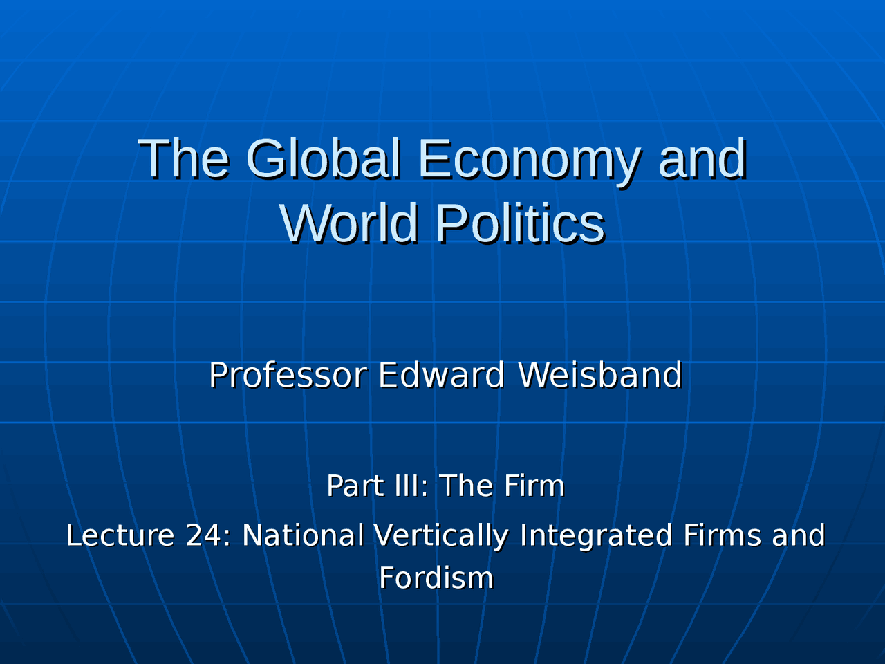 Henry Ford and Fordist Economies of Scale: Mass Production, Labor, and ...