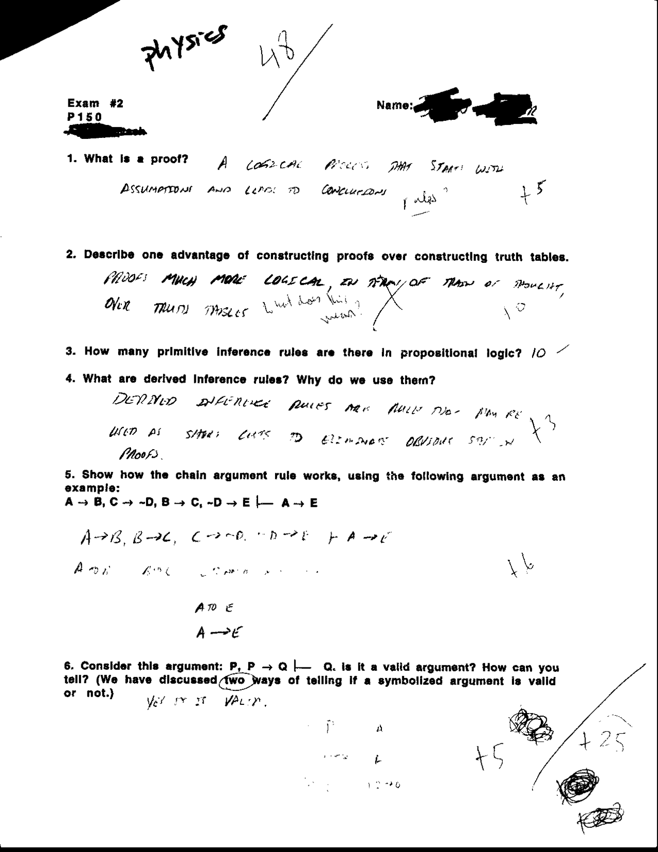 Solved Questions For Exam 2 How Things Work Phys Docsity