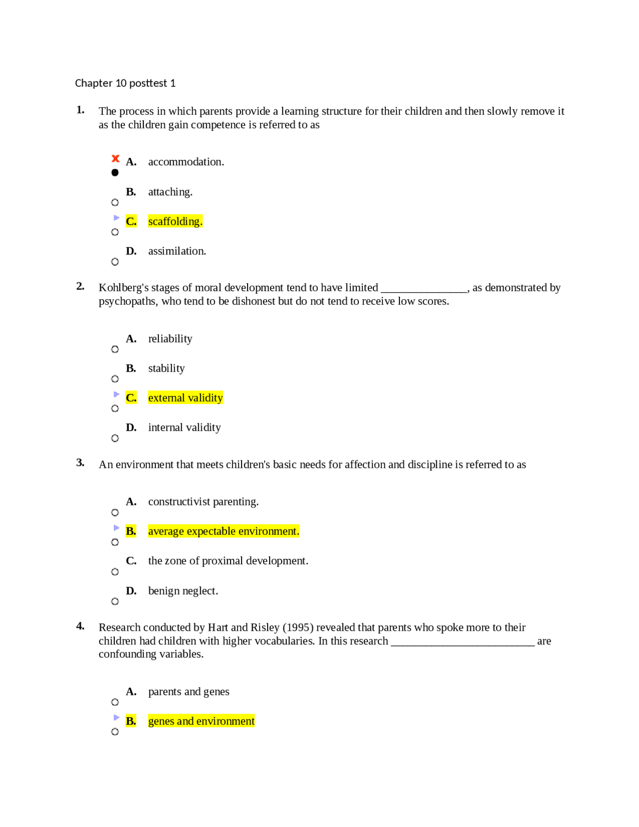 Sample Questions with Solutions - General Psychology - Exam 3 | Psy 201 ...