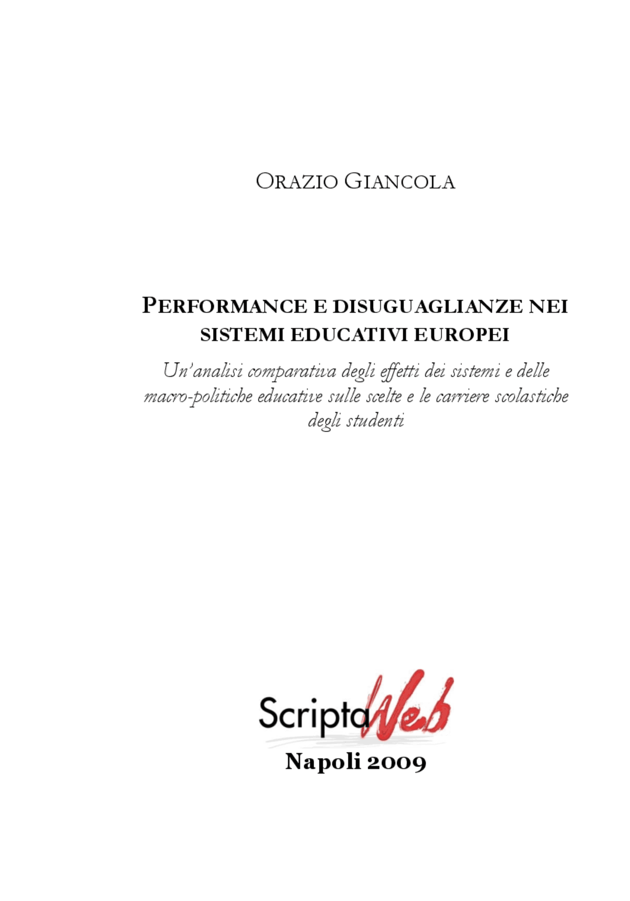 Sociologia Delleducazione E Dei Processi Di Socializzazione