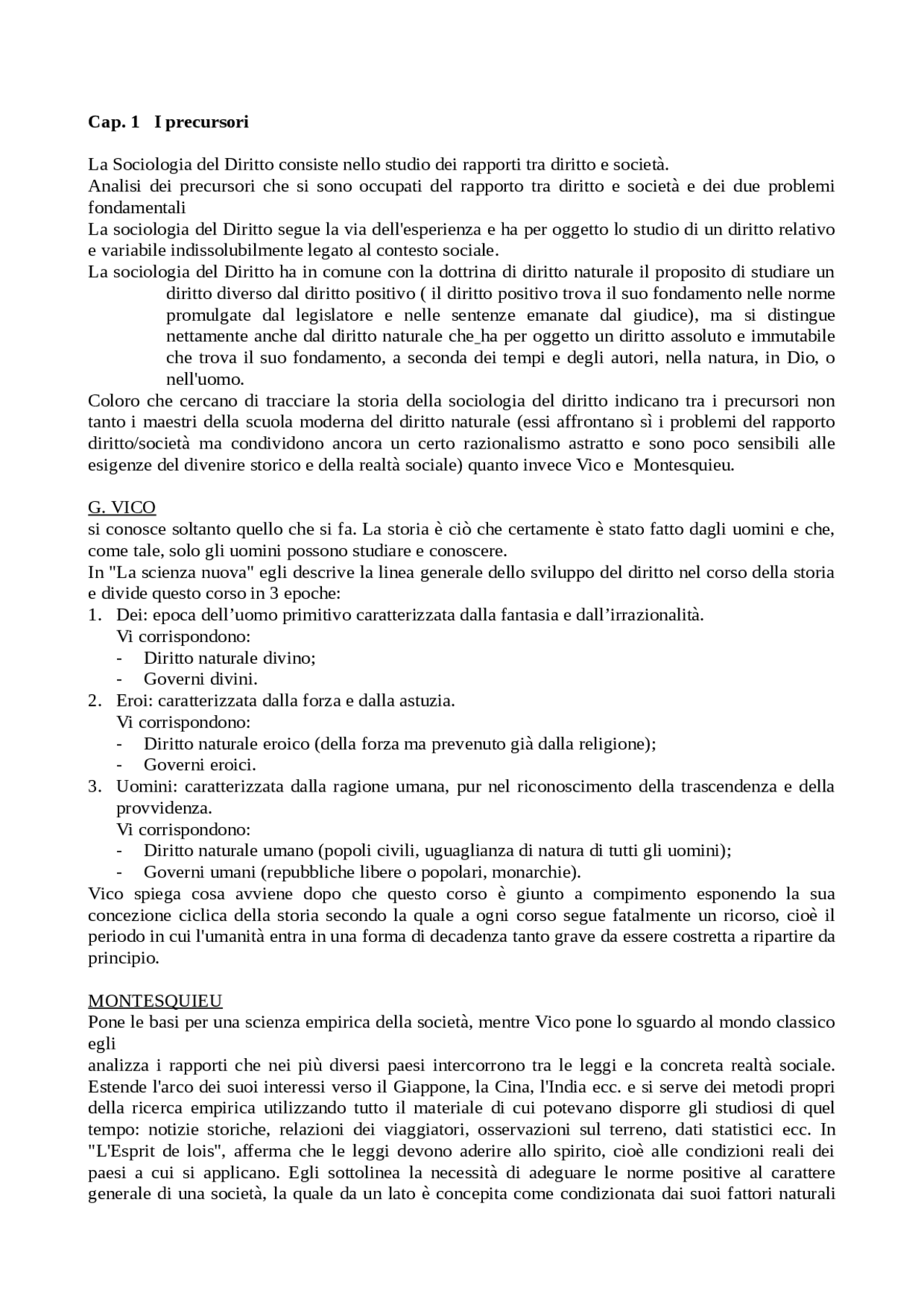 Riassunto Filosofia del diritto Prof. De Nardis. Rif: Sociologia del ...