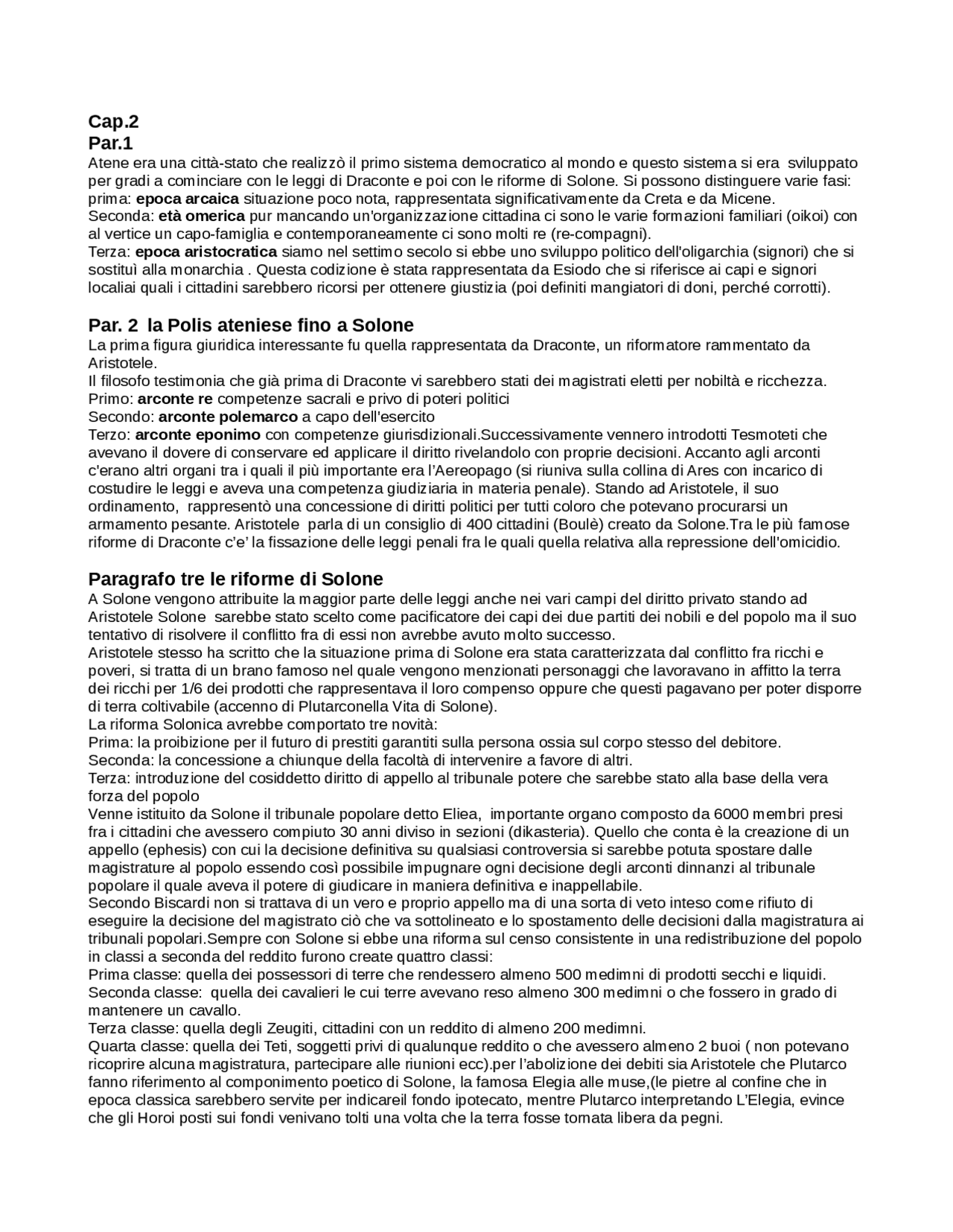 Diritti Greci Docsity