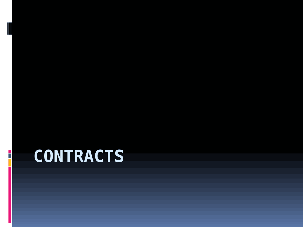 Legally Enforceable Set Of The Promises Tstm E240 Docsity