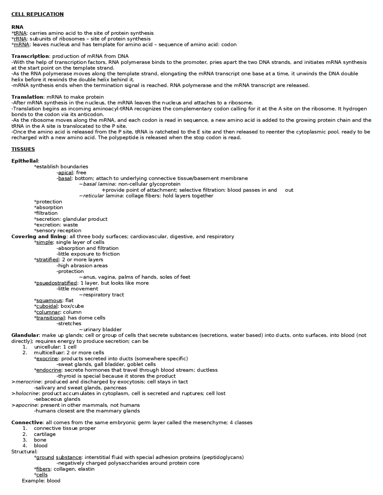 Test 2 Study Guide - Human Anatomy and Physiology I | BIOSC 222 - Docsity